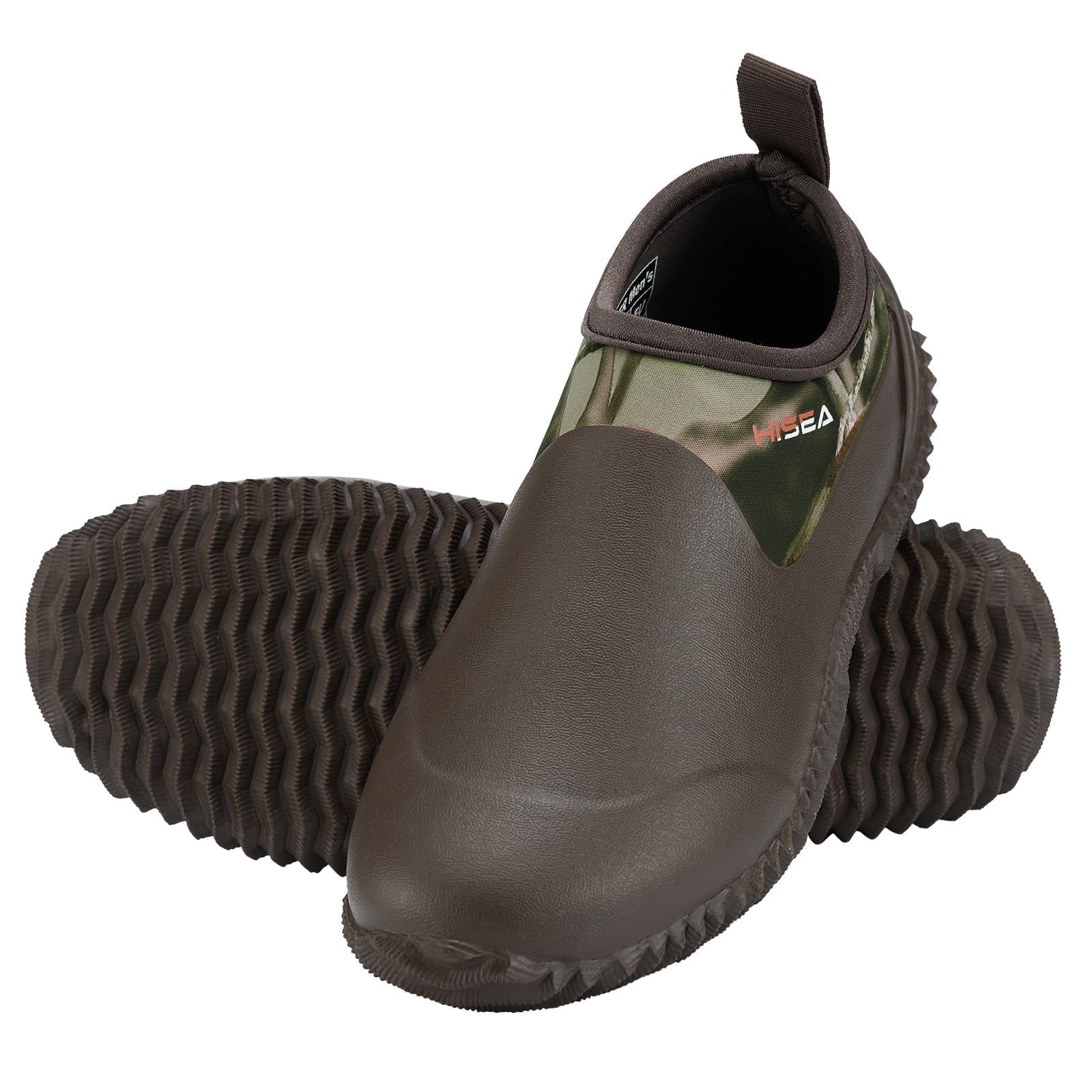 HISEA Unisex Waterproof Garden Shoes, Men's Ankle Rain Boots Women's ...