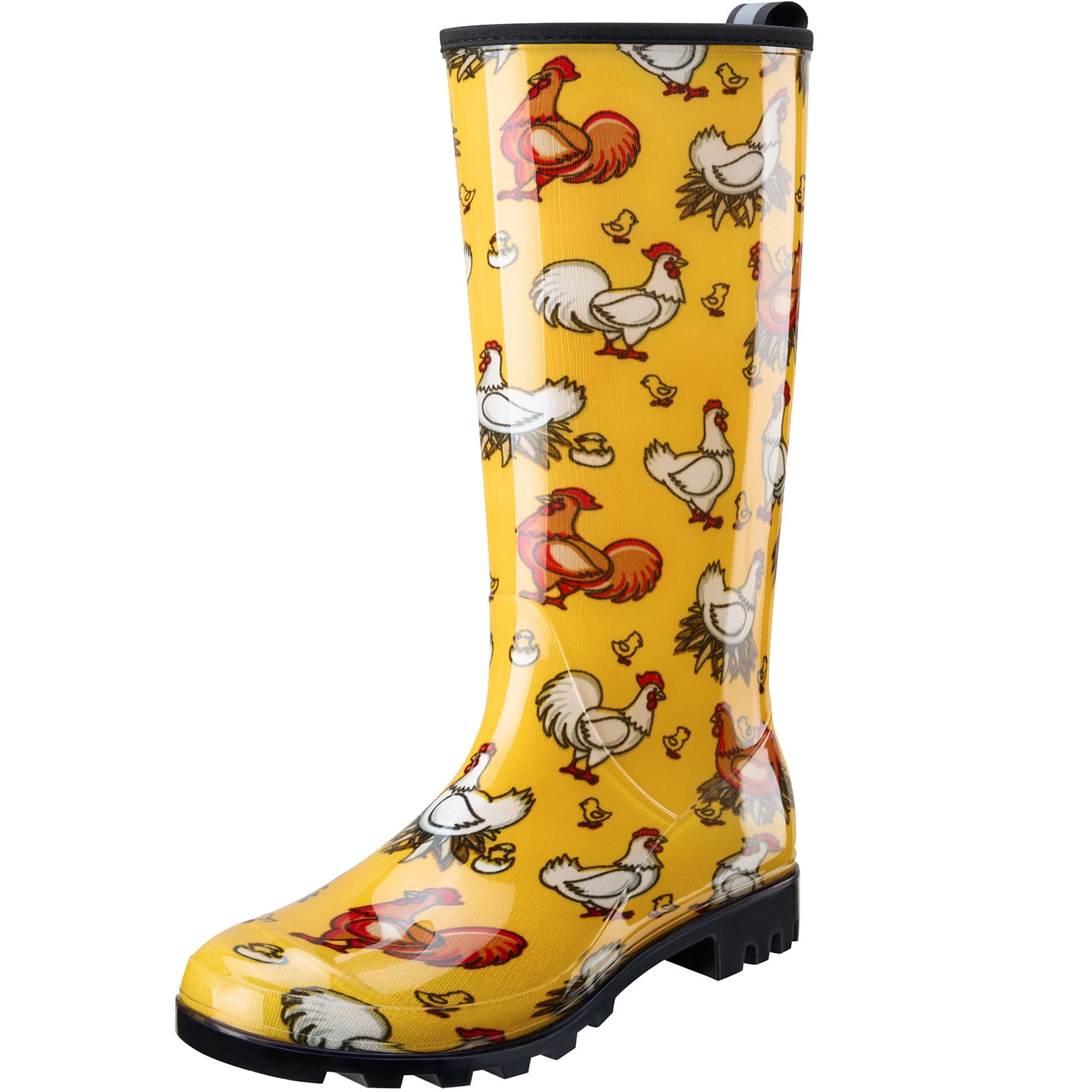 HISEA Women's Rain Boots Waterproof Garden Boots Ladies Knee High ...