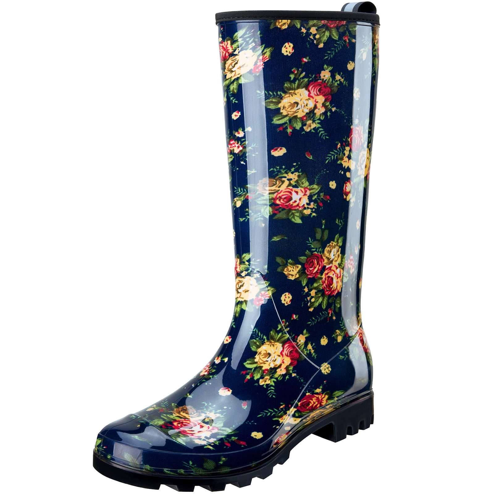 HISEA Women's Rain Boots Waterproof Garden Boots Ladies Knee High ...