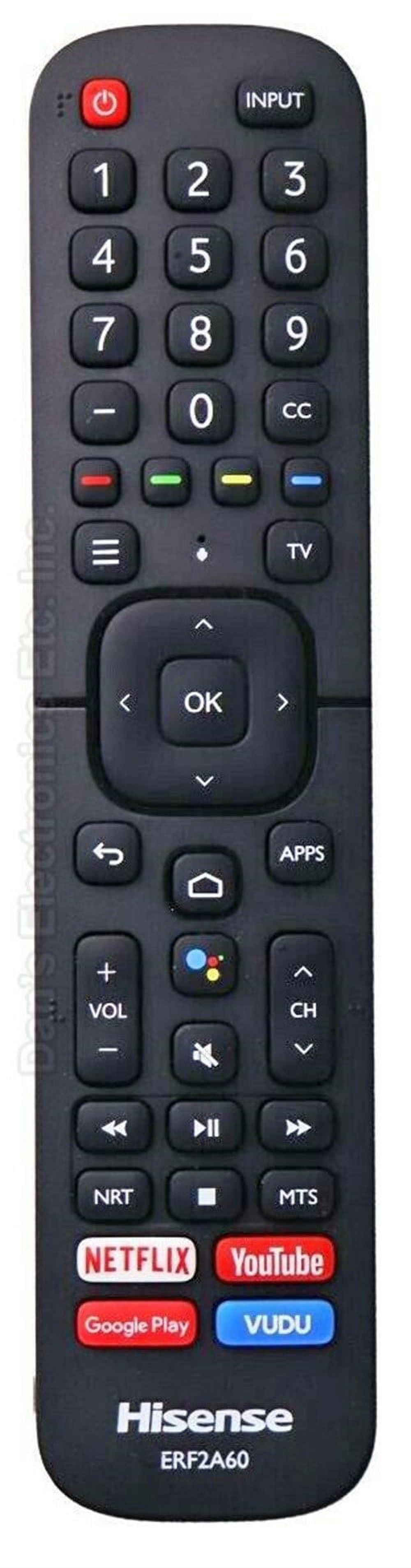 HISENSE ERF2A60 with Google Assistant TV Remote Control - Walmart.com