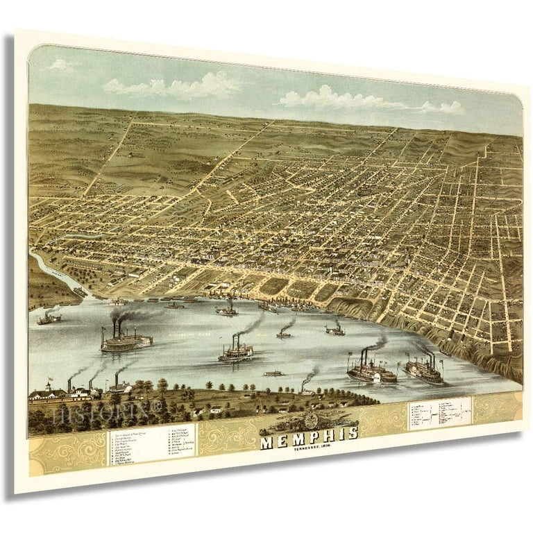 Old Maps Of Memphis Tennessee Memphis Maps & Directions | Memphis