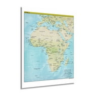 24 x 36 United States Classic Premier Laminated Wall Map Poster ...