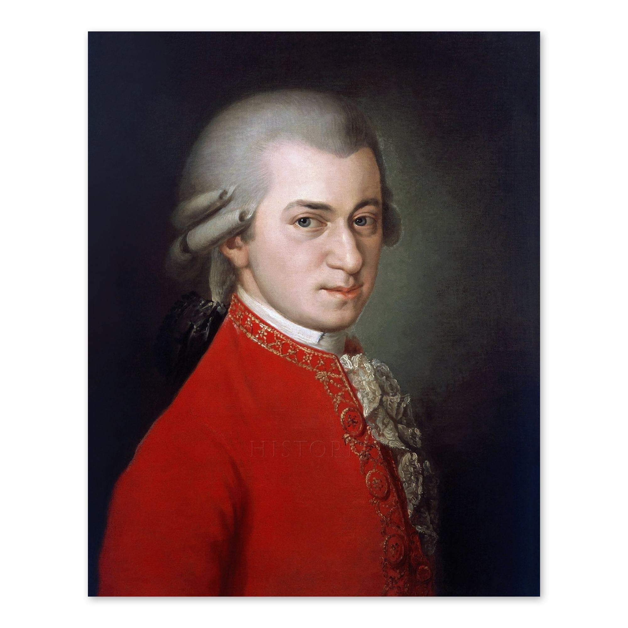 HISTORIX Vintage 1819 Wolfgang Amadeus Mozart Photo Print - Vintage ...
