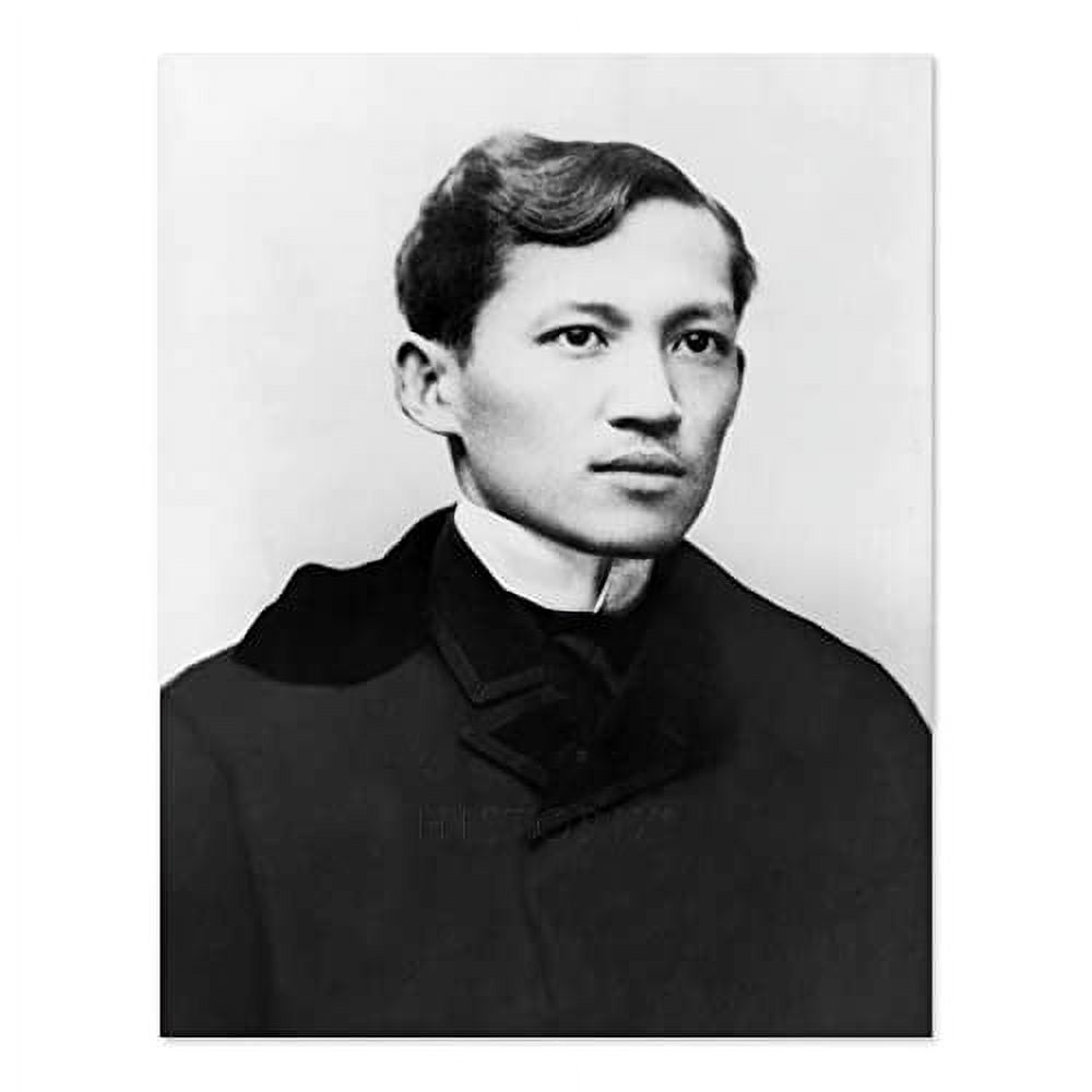 HISTORIX Vintage 1861 Jose Rizal Bust Portrait Photo Print - 11x14 Inch ...