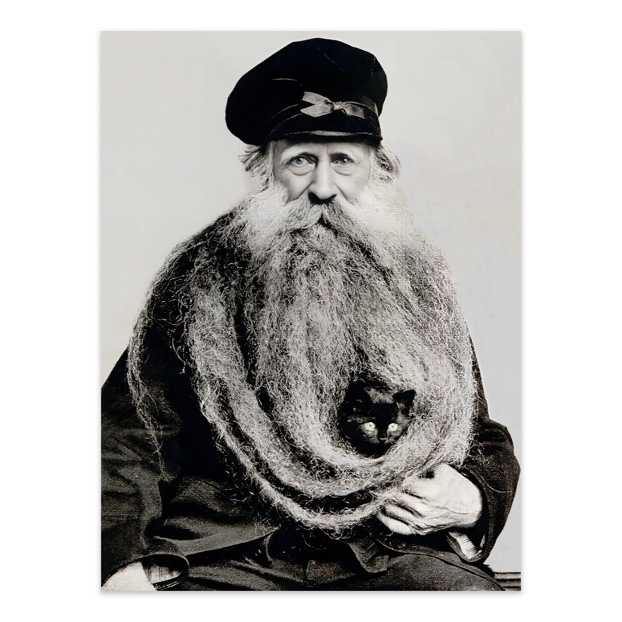 HISTORIX Vintage 1890 Louis Coulon Photo Print - Vintage Photo of Louis ...