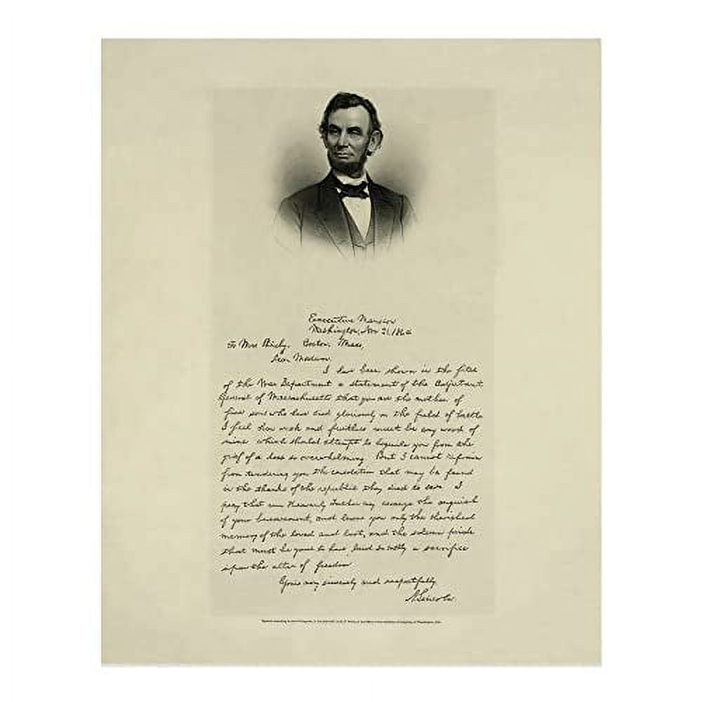 HISTORIX Vintage 1892 Abraham Lincoln Photo Print - 24x30 Inch Vintage ...