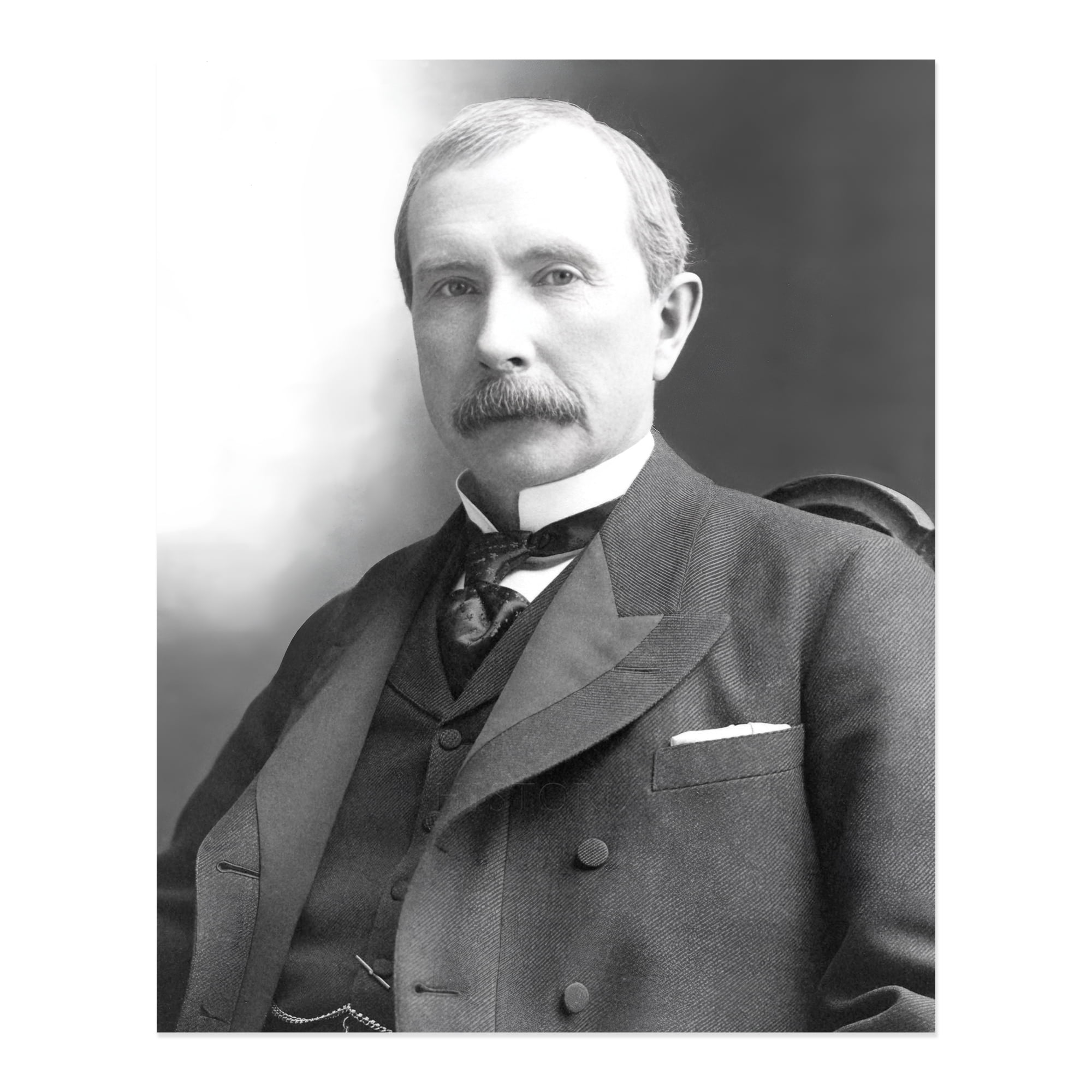 HISTORIX Vintage 1895 John D. Rockefeller Photo Print - Vintage ...