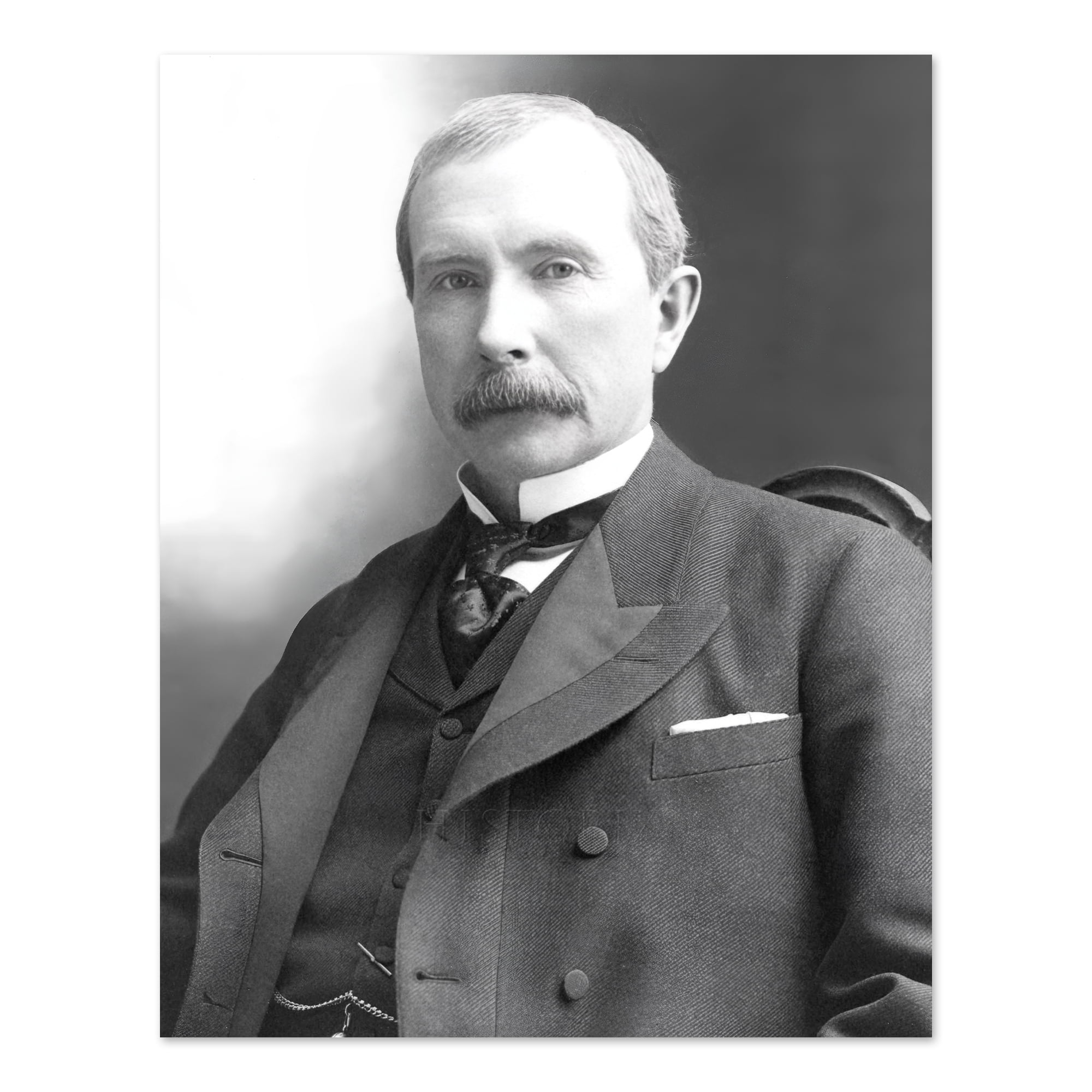 HISTORIX Vintage 1895 John D. Rockefeller Photo Print - Vintage ...