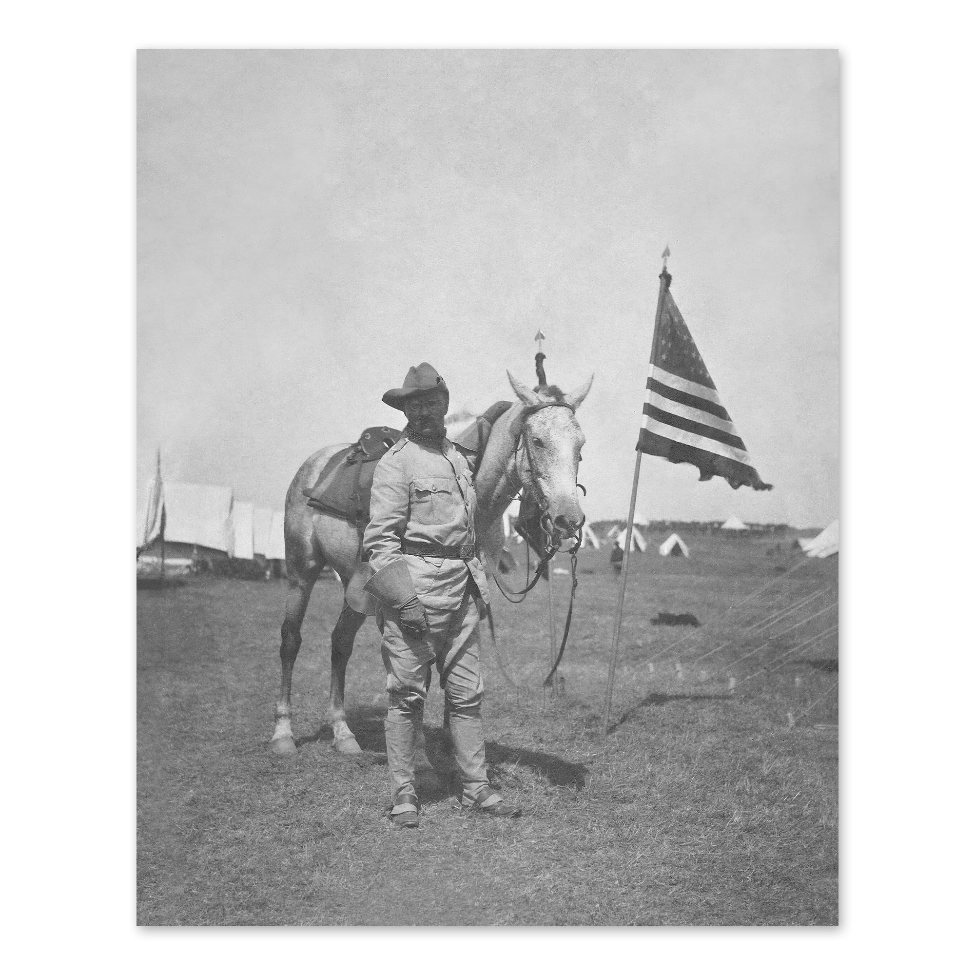 HISTORIX Vintage 1898 Theodore Roosevelt Photo Print - Vintage Photo of ...