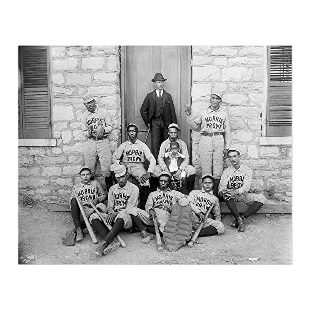 HISTORIX Vintage 1899 African American Baseball Players Photo Print ...
