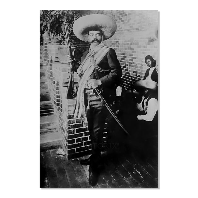 HISTORIX Vintage 1911 Emilio Zapata Photo Print -Vintage Photo of ...