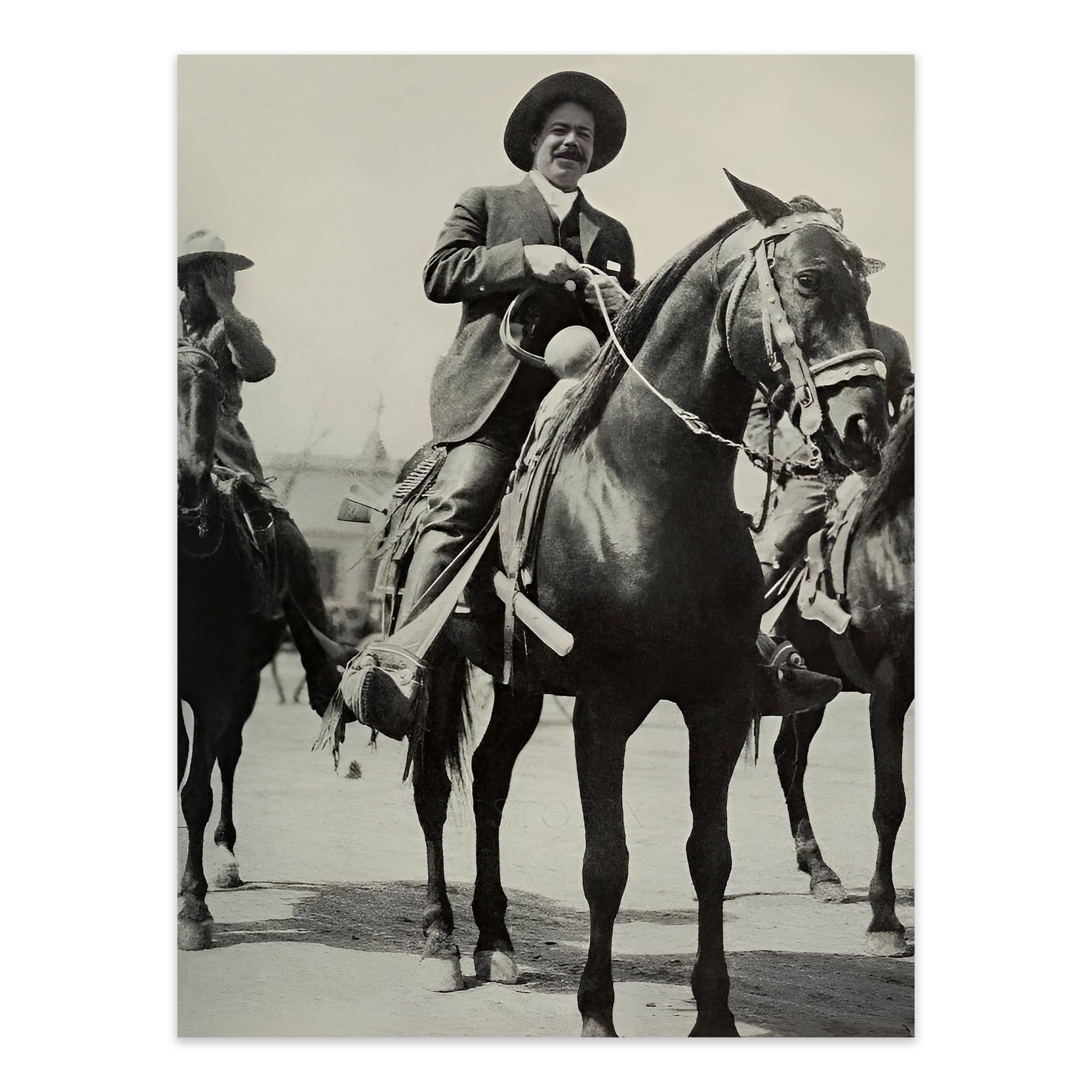 HISTORIX Vintage 1914 Pancho Villa Photo Print - Vintage Photo of ...