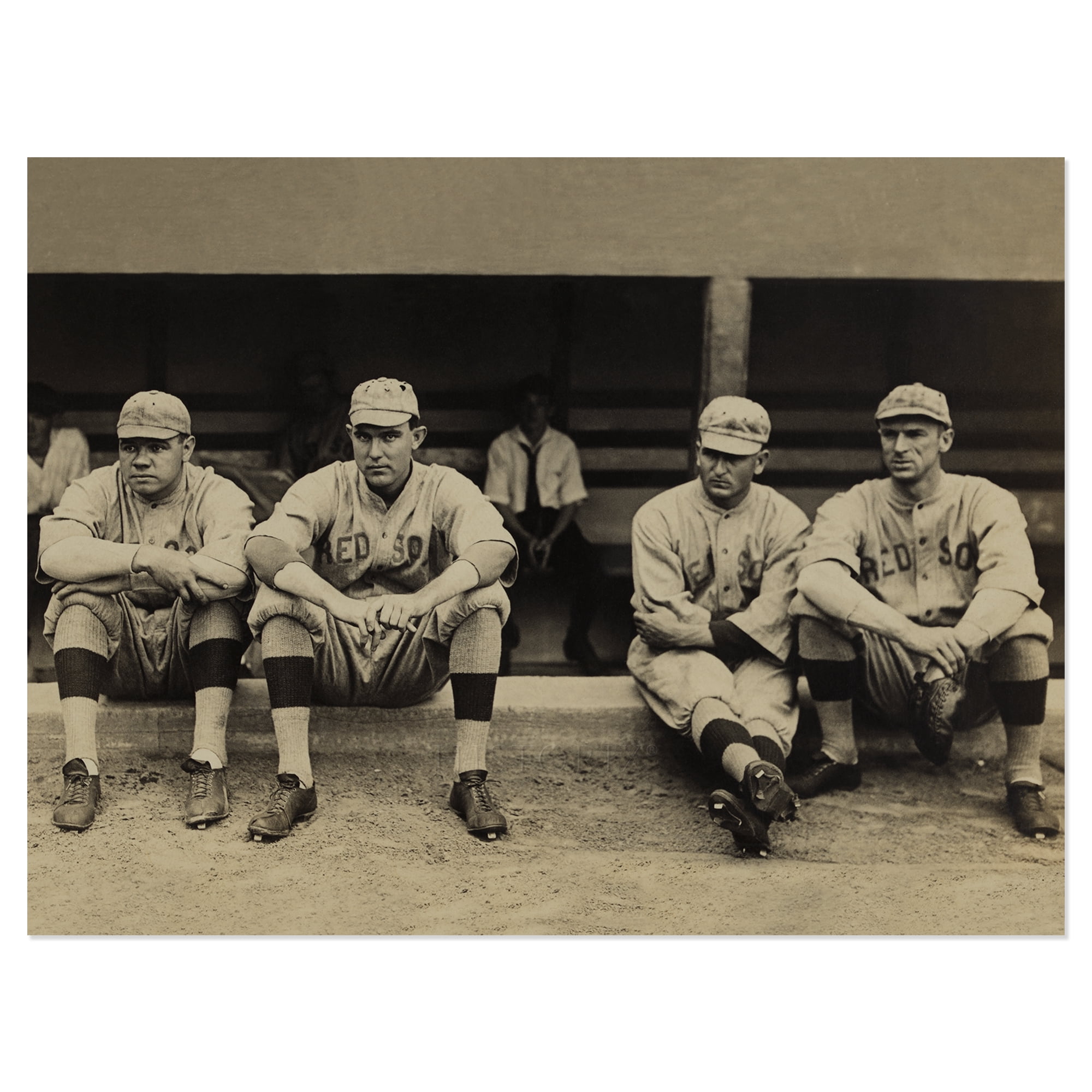 HISTORIX Vintage 1915 Babe Ruth Poster Photo - Vintage Photo Print of ...