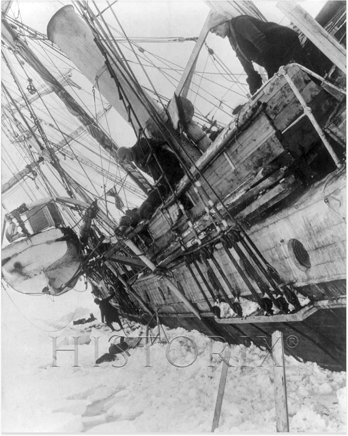 HISTORIX Vintage 1916 Ernest Shackleton's Antarctic Endurance ...