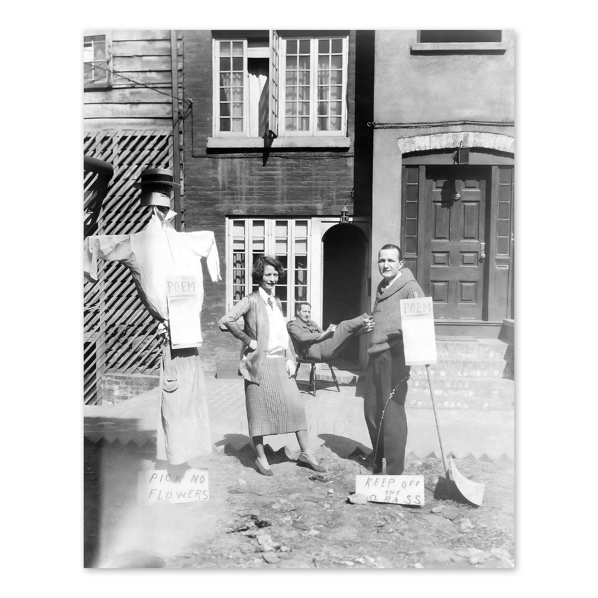 HISTORIX Vintage 1923 Edna St Vincent Millay Photo Print - Old Poster ...