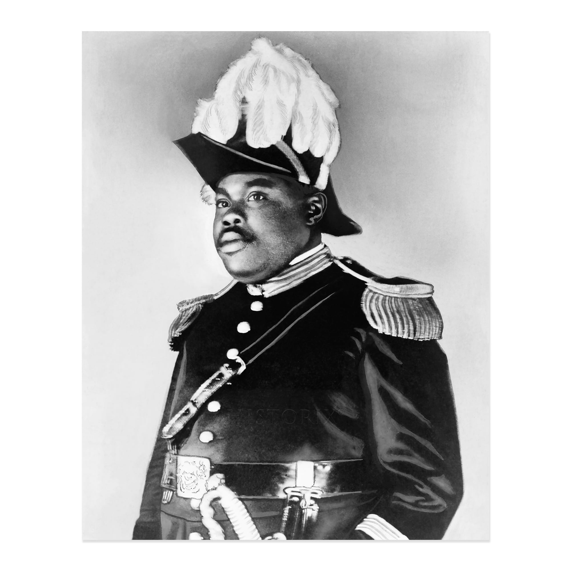 HISTORIX Vintage 1923 Marcus Garvey Poster Photo - Vintage Portrait ...