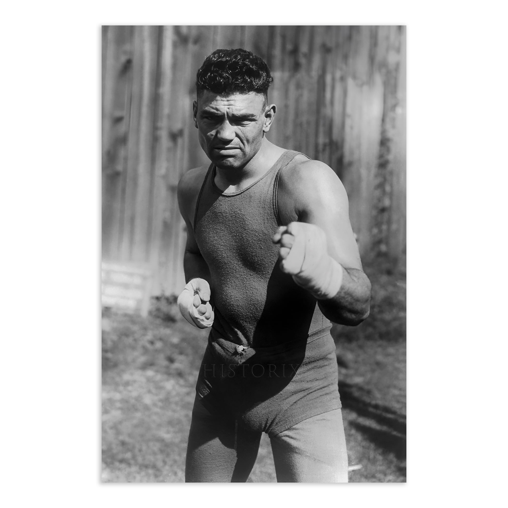 HISTORIX Vintage 1926 Jack Dempsey Photo Print - Vintage Portrait Photo ...