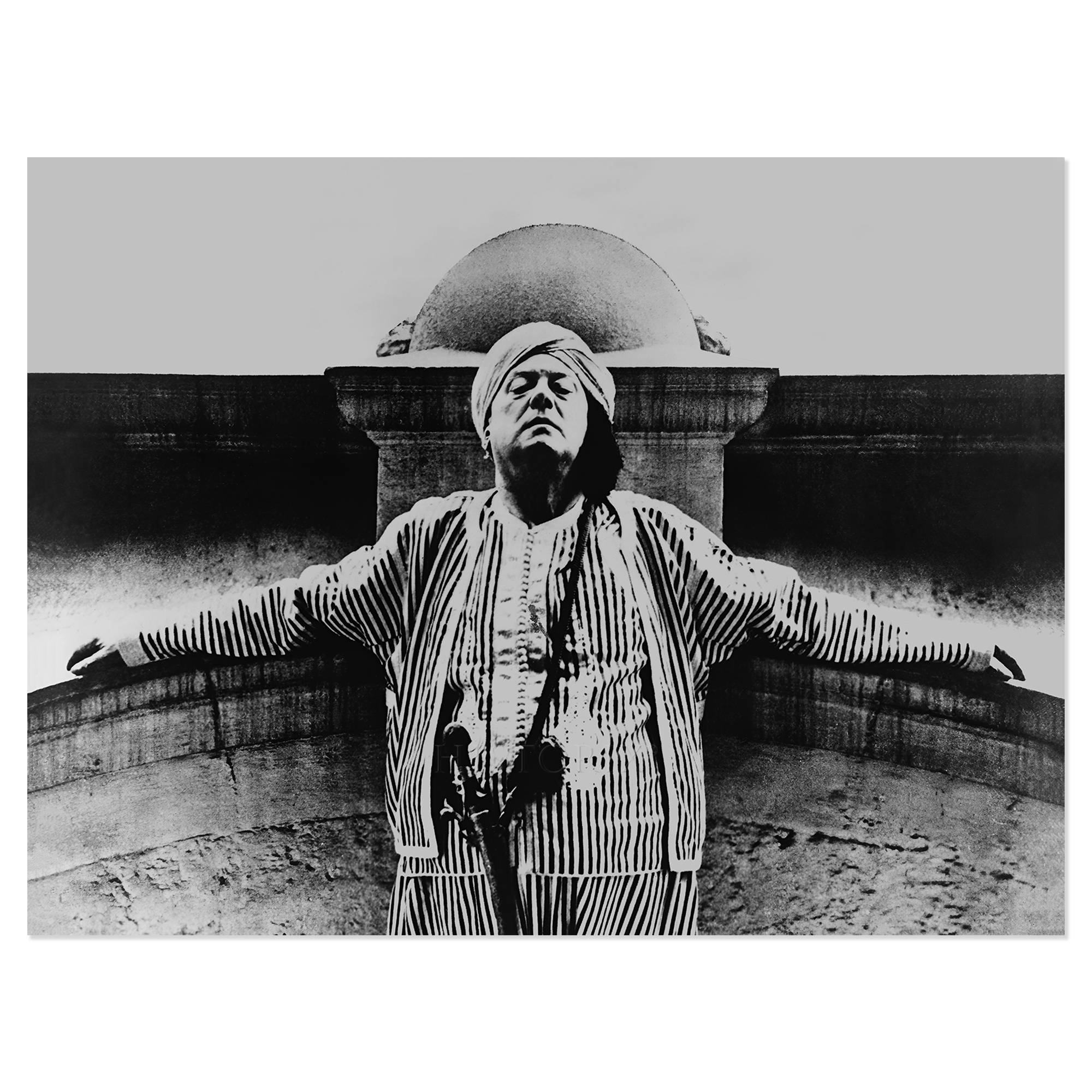 HISTORIX Vintage 1934 Aleister Crowley Photo Print - Old Photo of ...