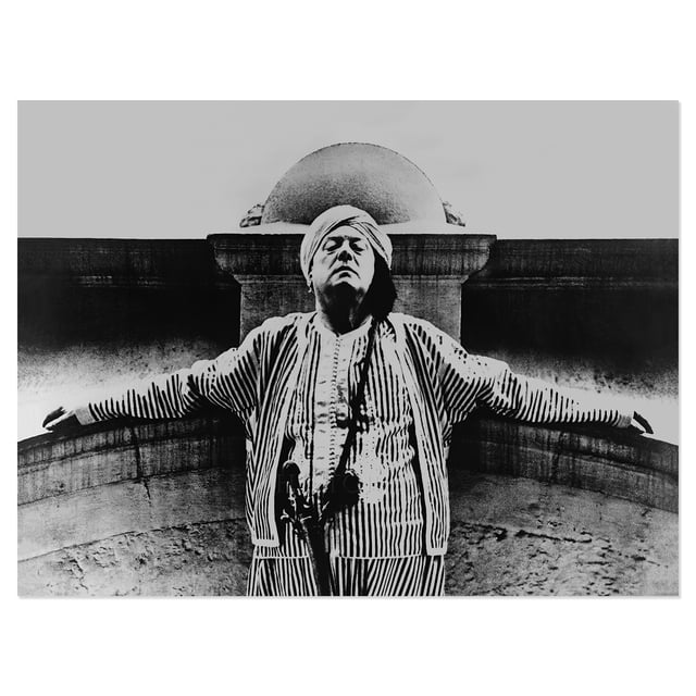 HISTORIX Vintage 1934 Aleister Crowley Photo Print - Old Photo of ...