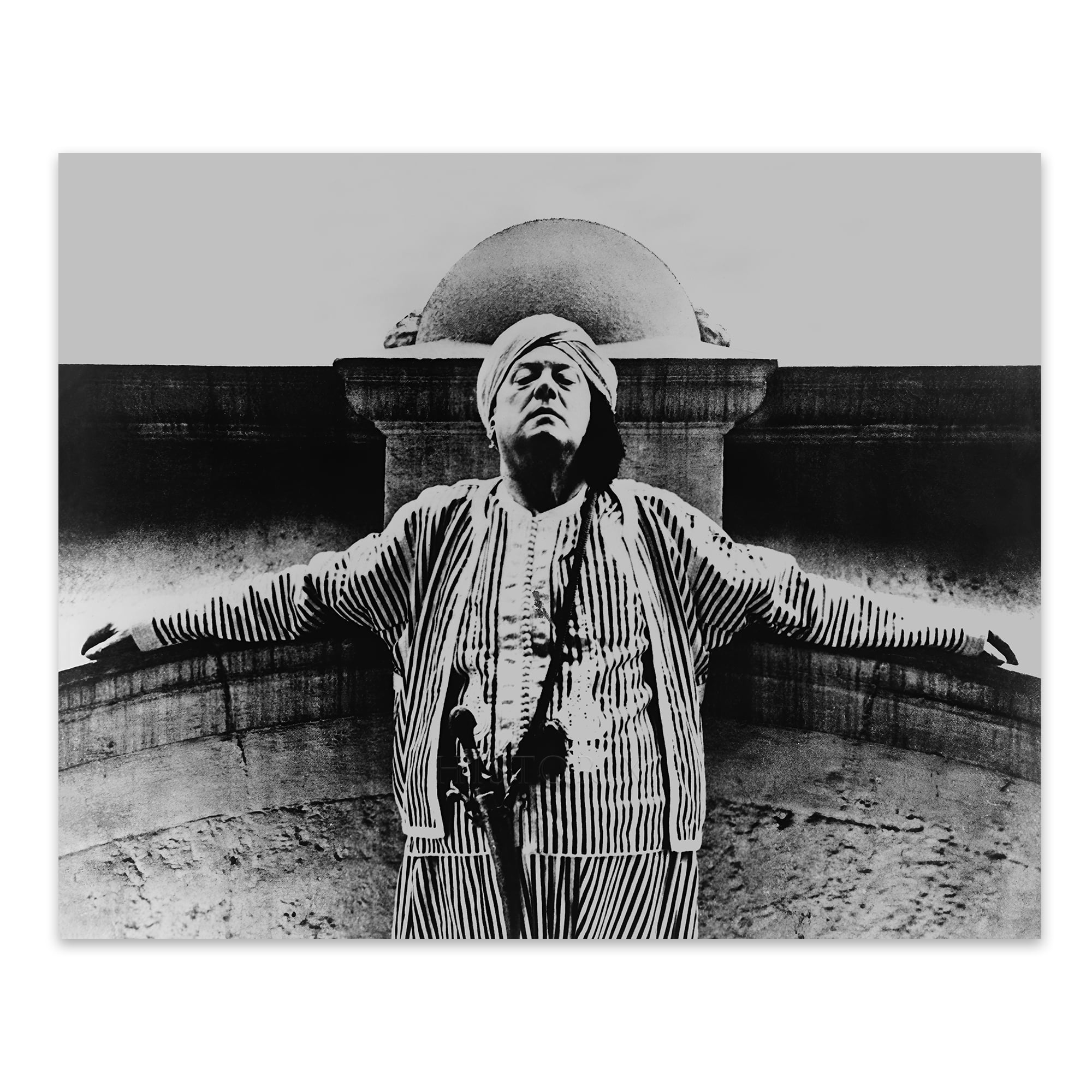 HISTORIX Vintage 1934 Aleister Crowley Photo Print - Old Photo of ...