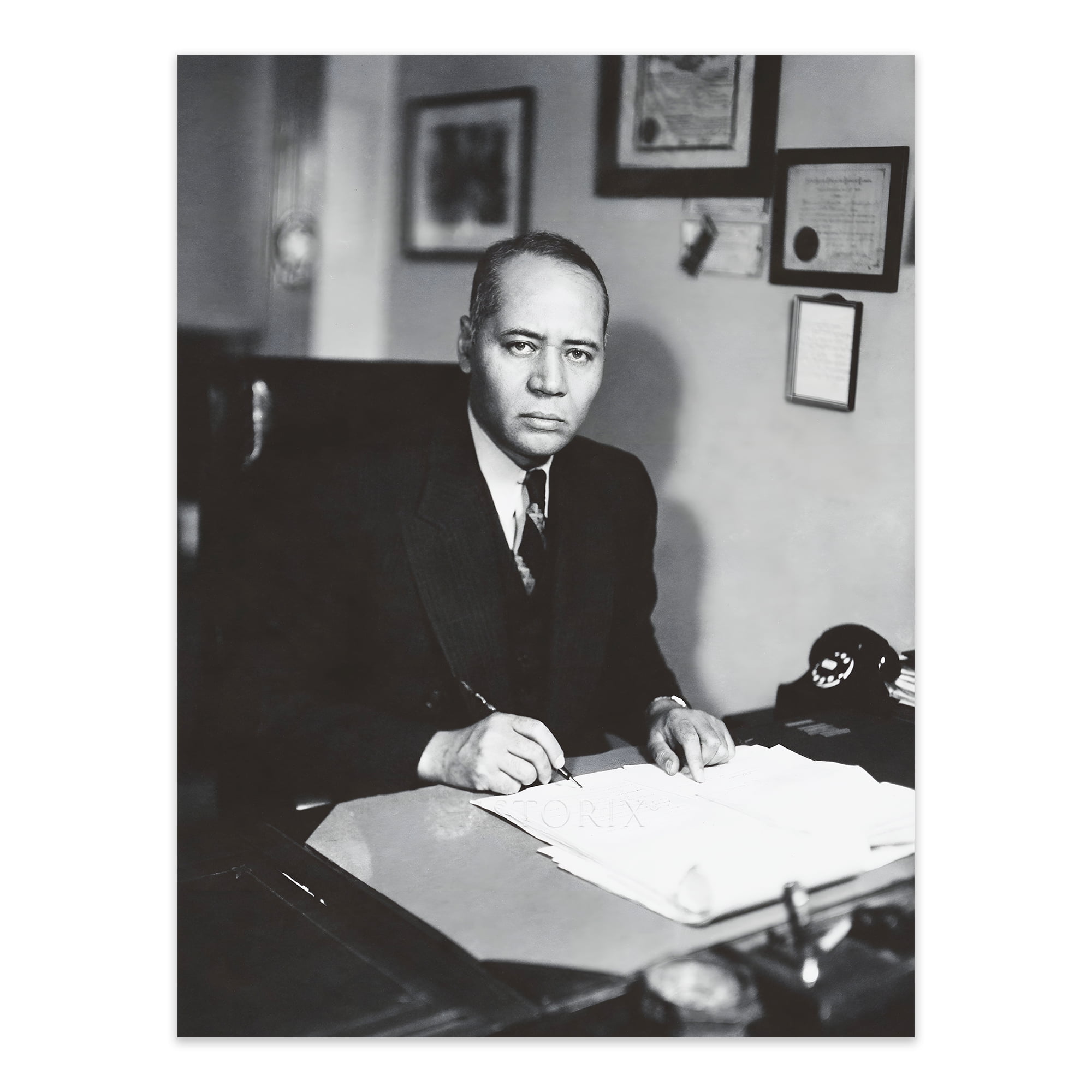 HISTORIX Vintage 1939 Charles Houston Photo Print - Vintage Portrait ...