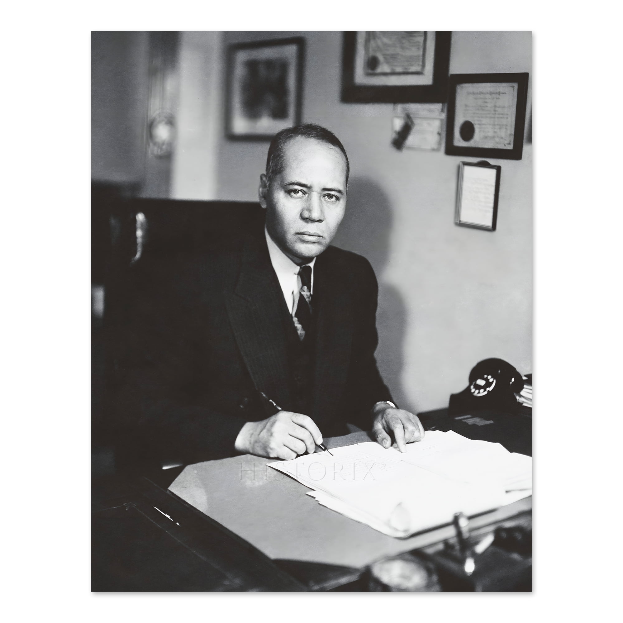 HISTORIX Vintage 1939 Charles Houston Photo Print - Vintage Portrait ...