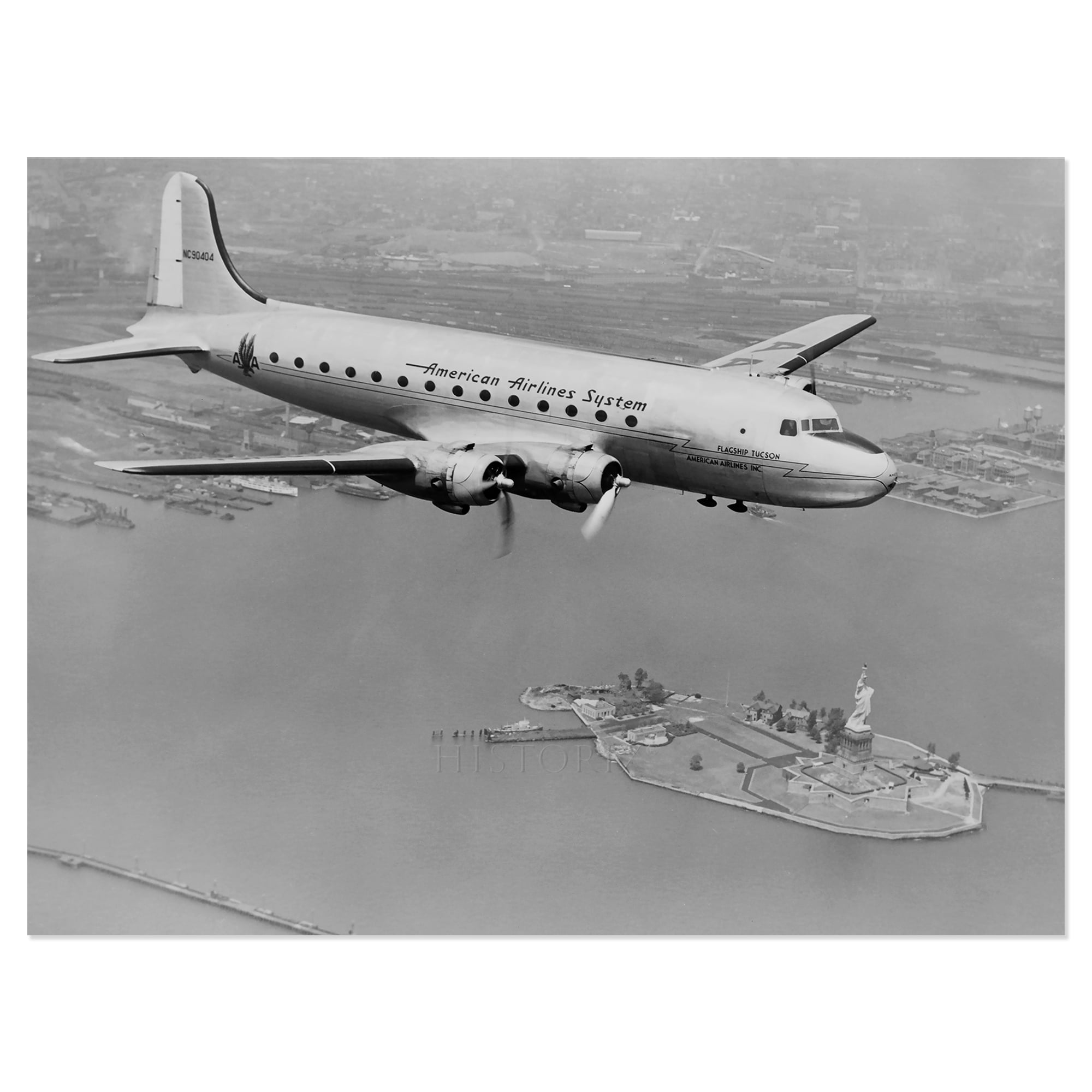 HISTORIX Vintage 1945 American Airlines Photo Print - Vintage American ...