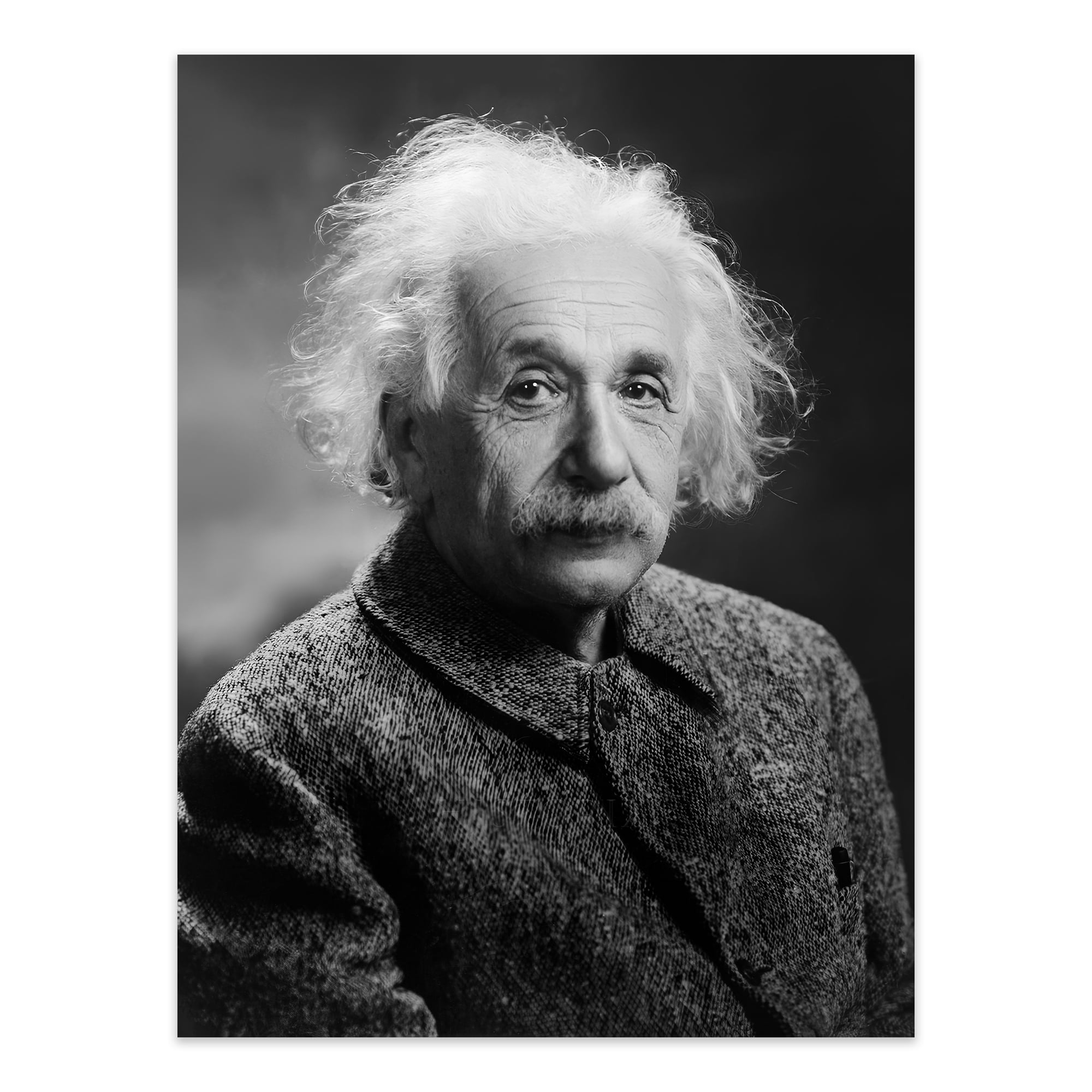 HISTORIX Vintage 1947 Albert Einstein Photo Print - Vintage Portrait ...