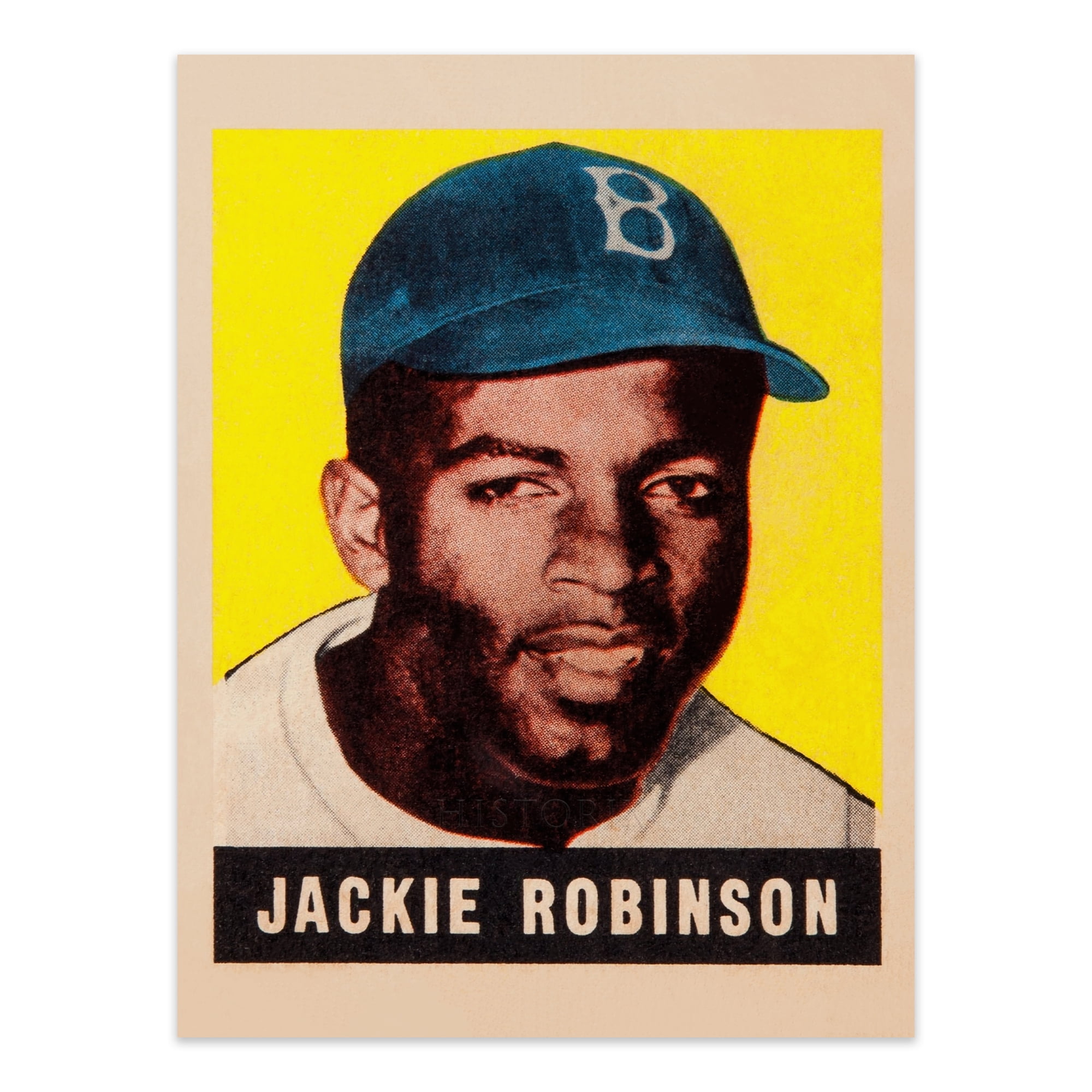 HISTORIX Vintage 1948 Jackie Robinson Poster Matte - Vintage Poster of ...
