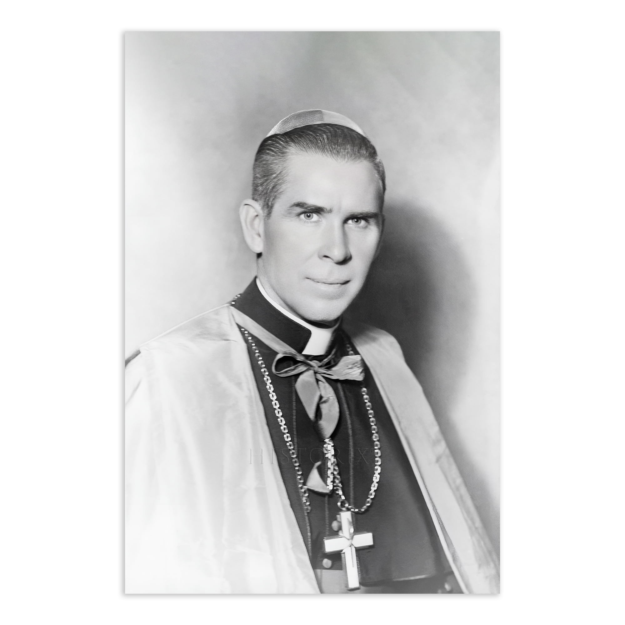 HISTORIX Vintage 1952 Bishop Fulton J Sheen Photo Print - Vintage ...