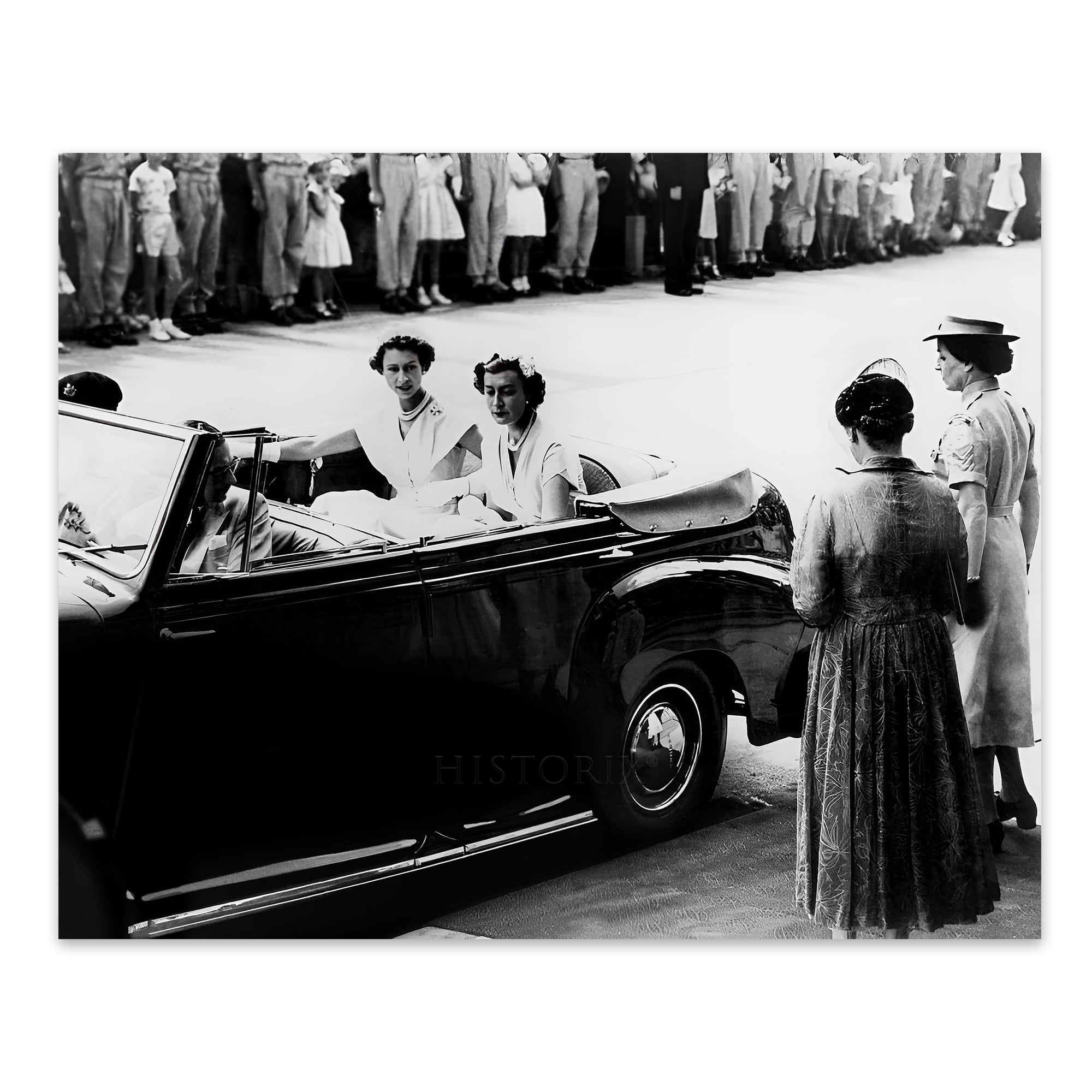 HISTORIX Vintage 1954 Queen Elizabeth II Photo Print - Old Photo of ...