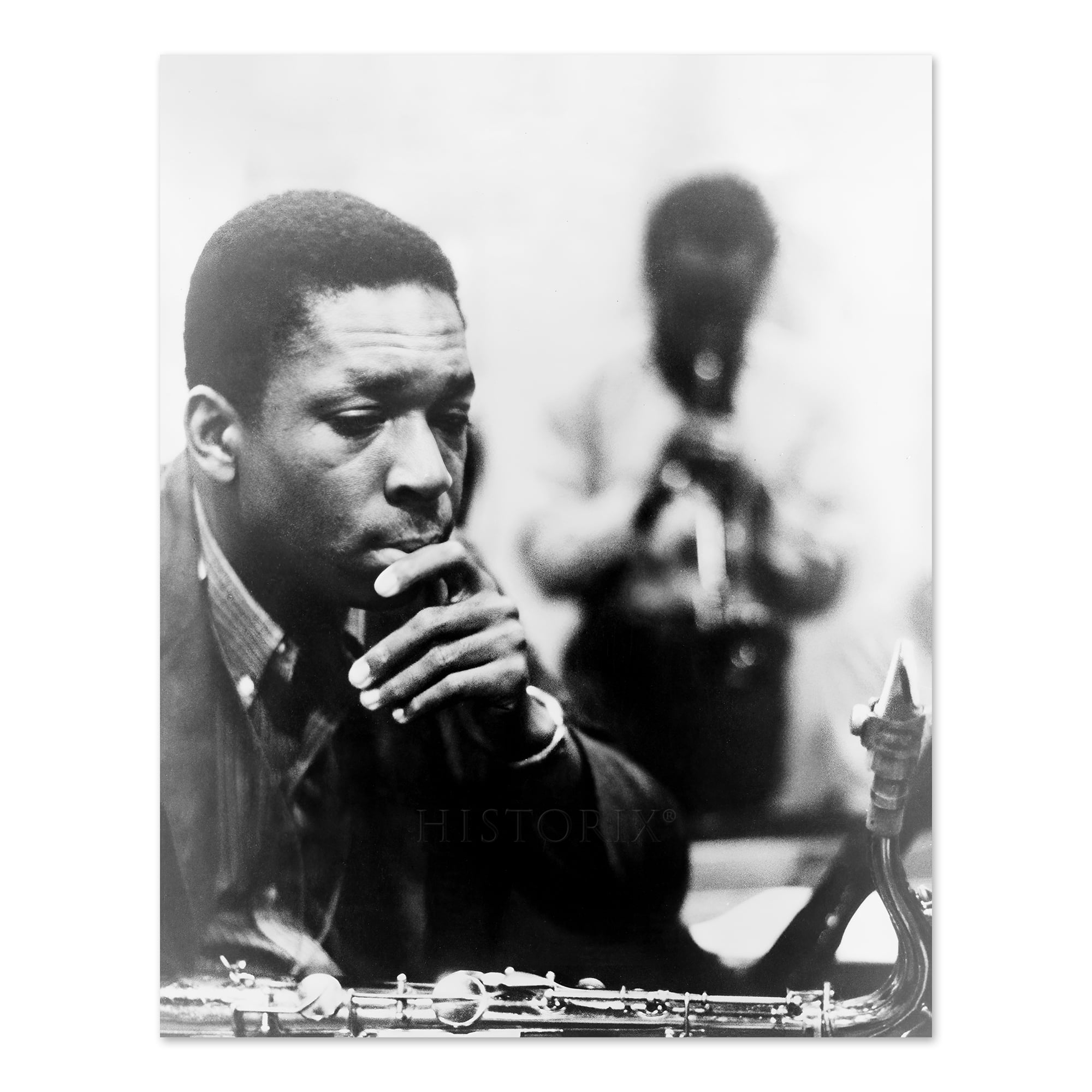 HISTORIX Vintage 1960 John Coltrane Photo Print - Vintage Photo of John ...