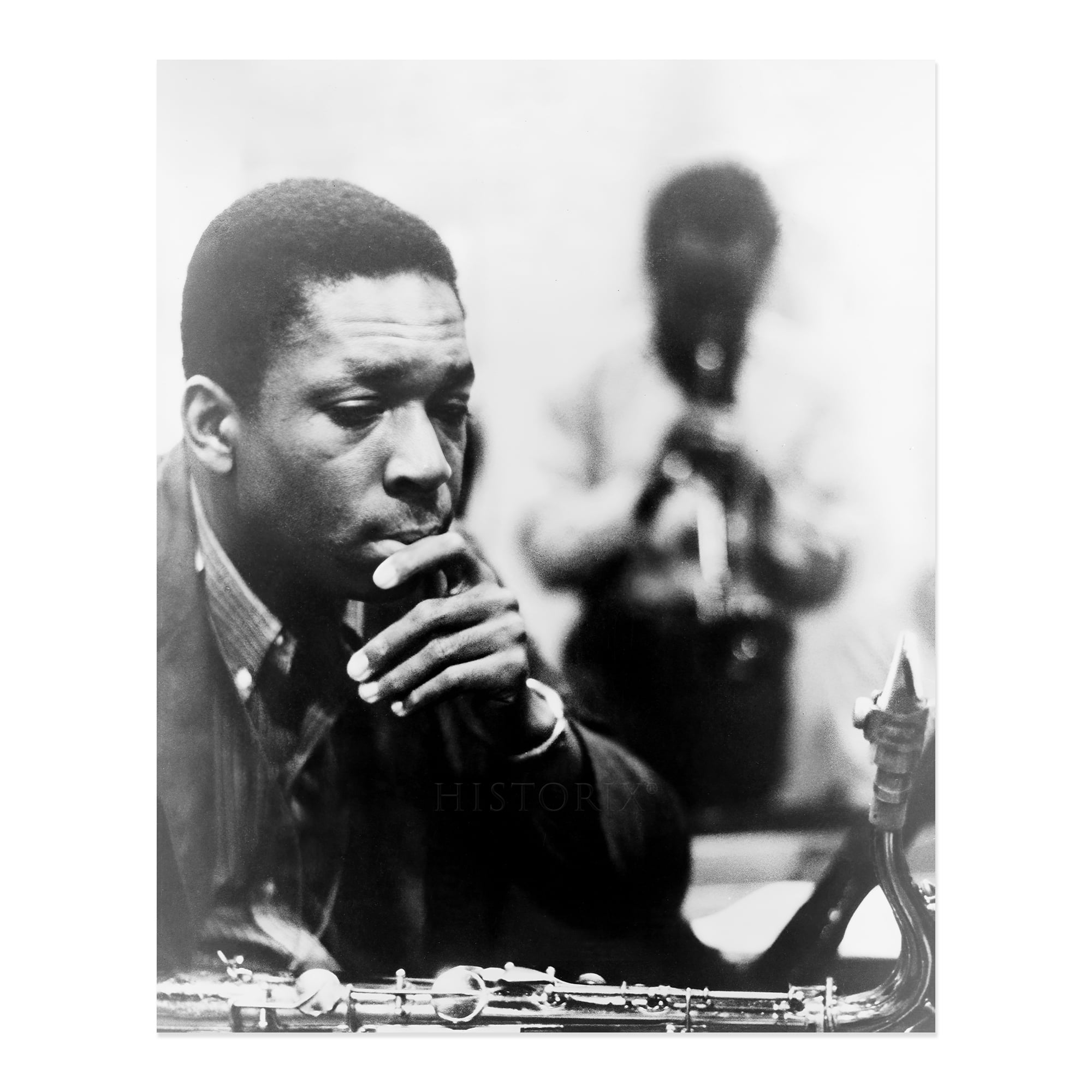 HISTORIX Vintage 1960 John Coltrane Photo Print - Vintage Photo of John ...