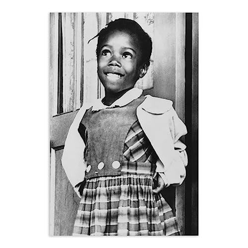 HISTORIX Vintage 1960 Ruby Bridges Poster Photo - 24x36 Inch Vintage ...