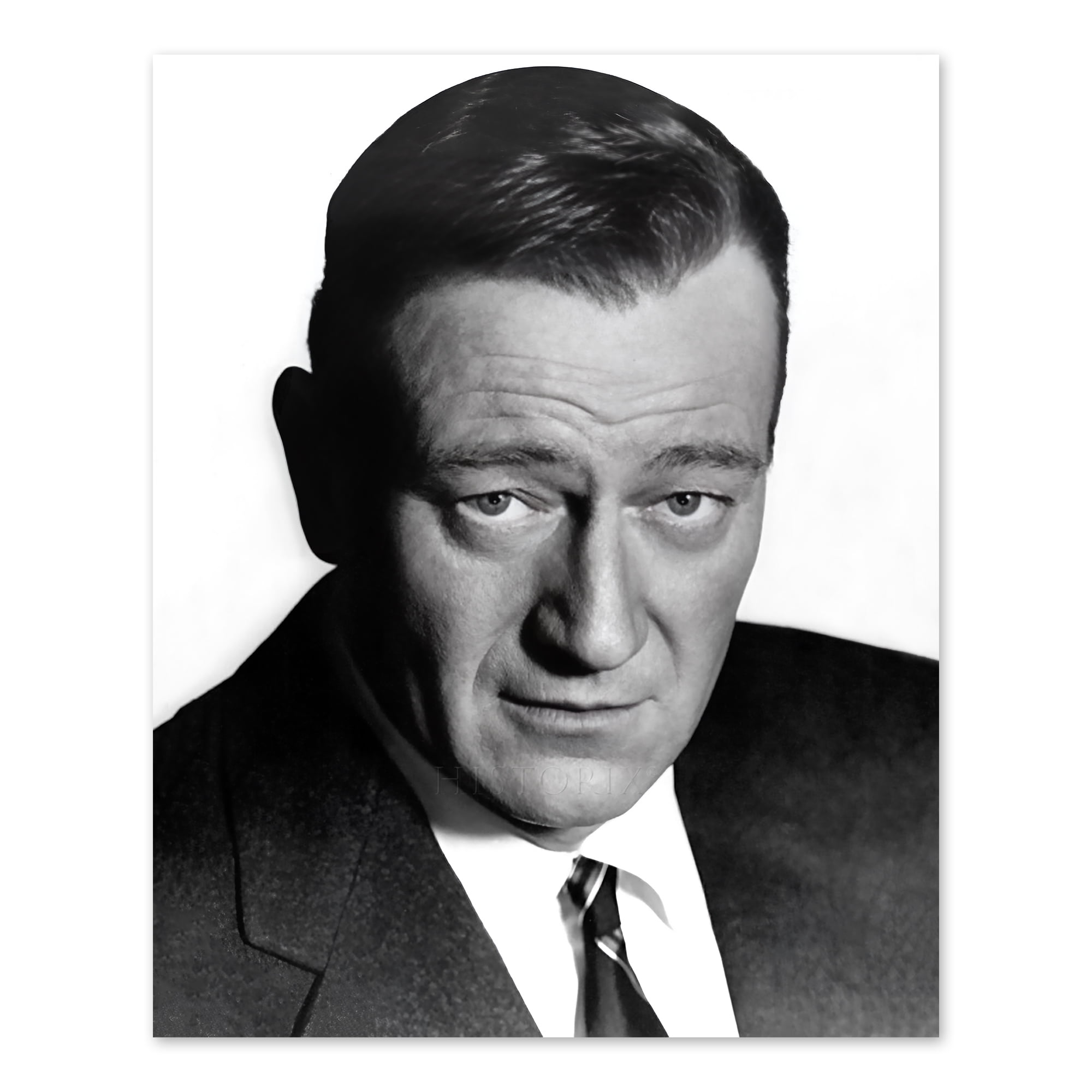 HISTORIX Vintage 1965 John Wayne Photo Print - Vintage Portrait Photo ...