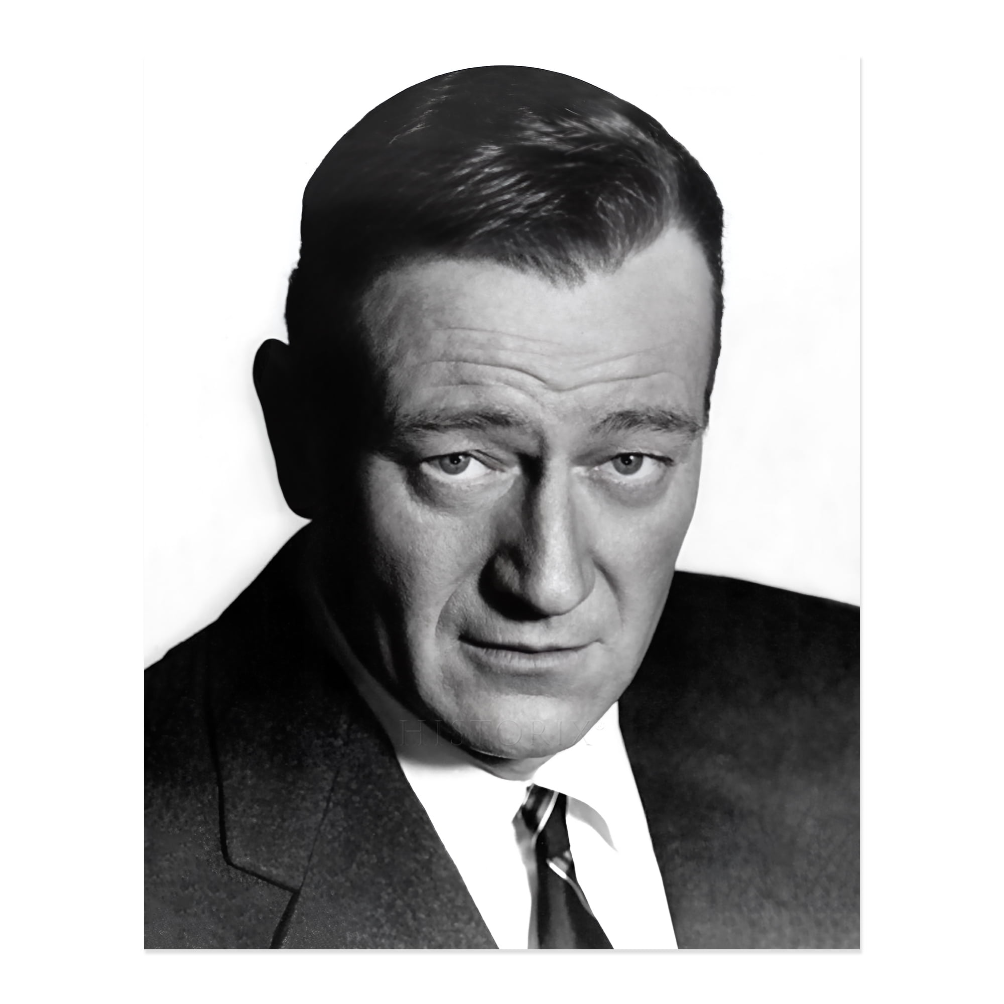 HISTORIX Vintage 1965 John Wayne Photo Print - Vintage Portrait Photo ...