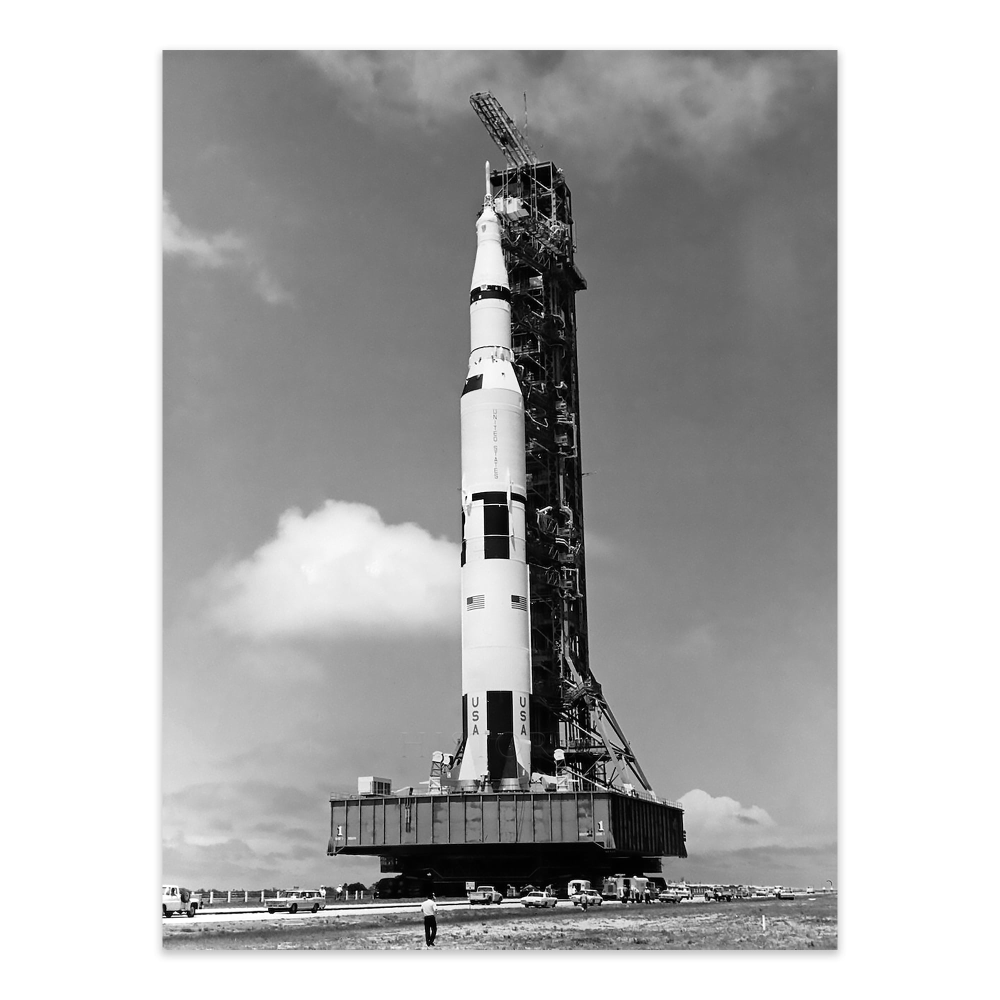 HISTORIX Vintage 1969 Apollo 11 Photo Print - Vintage Photo of The ...