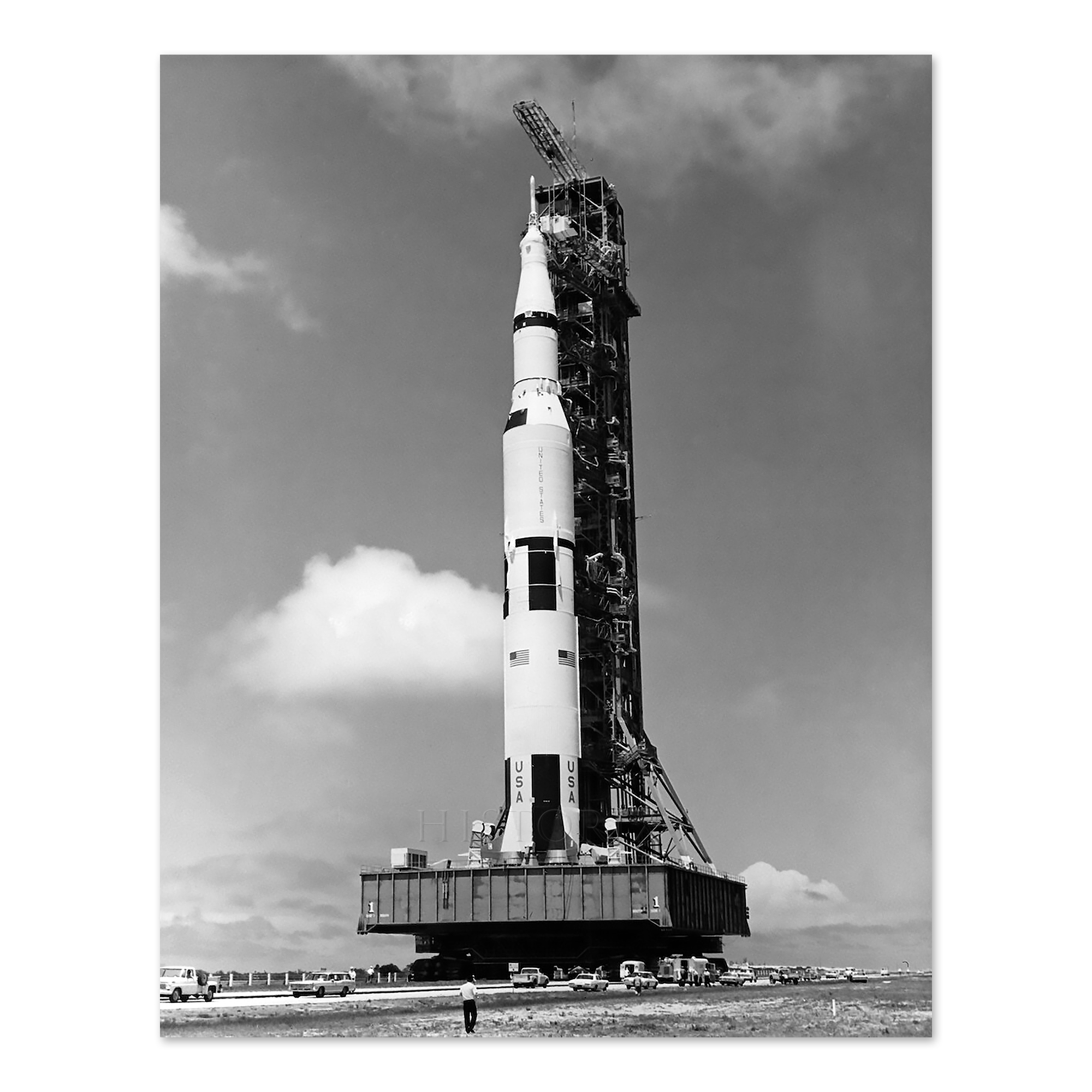 HISTORIX Vintage 1969 Apollo 11 Photo Print - Vintage Photo of The ...