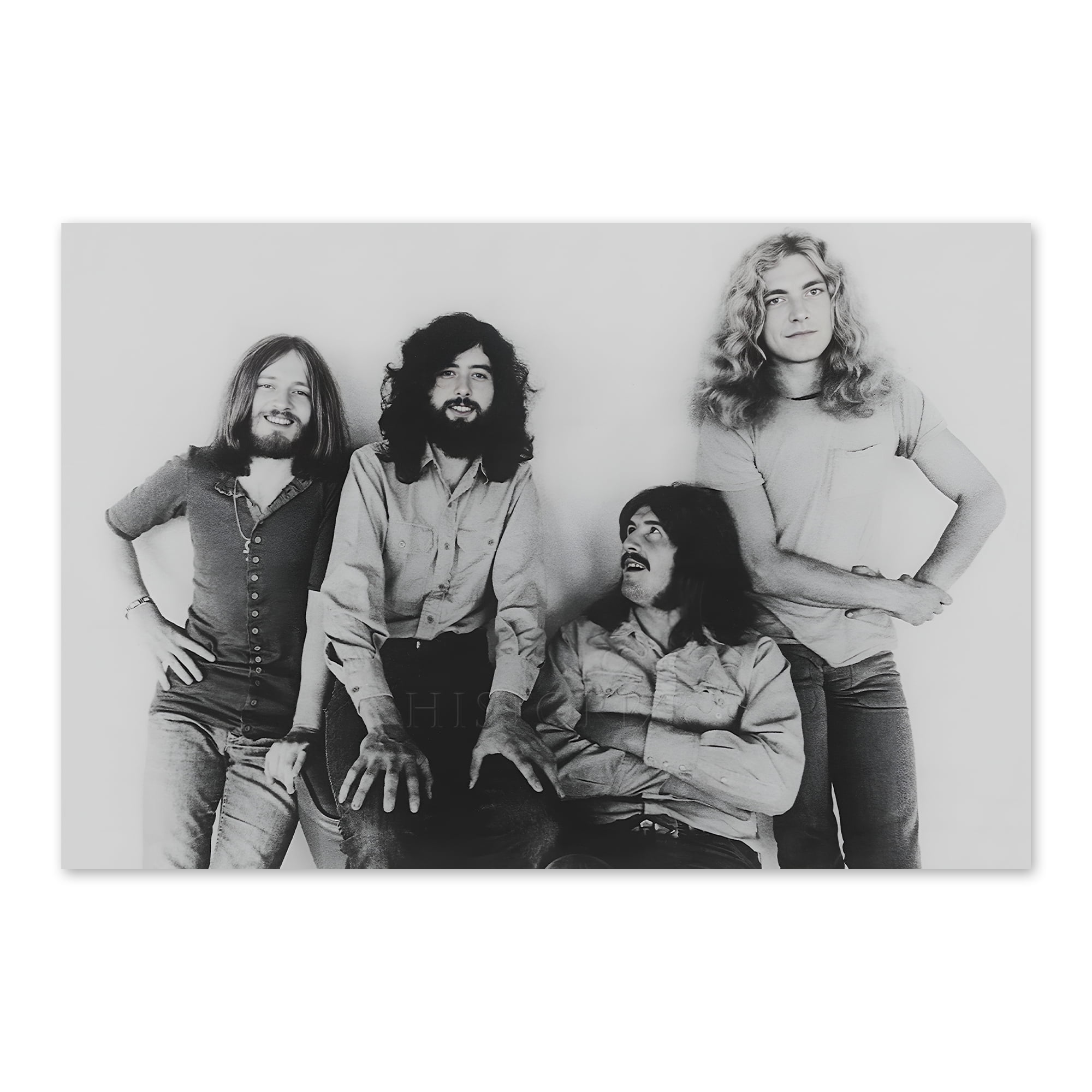 HISTORIX Vintage 1971 Led Zeppelin Photo Print - Vintage Led Zeppelin ...