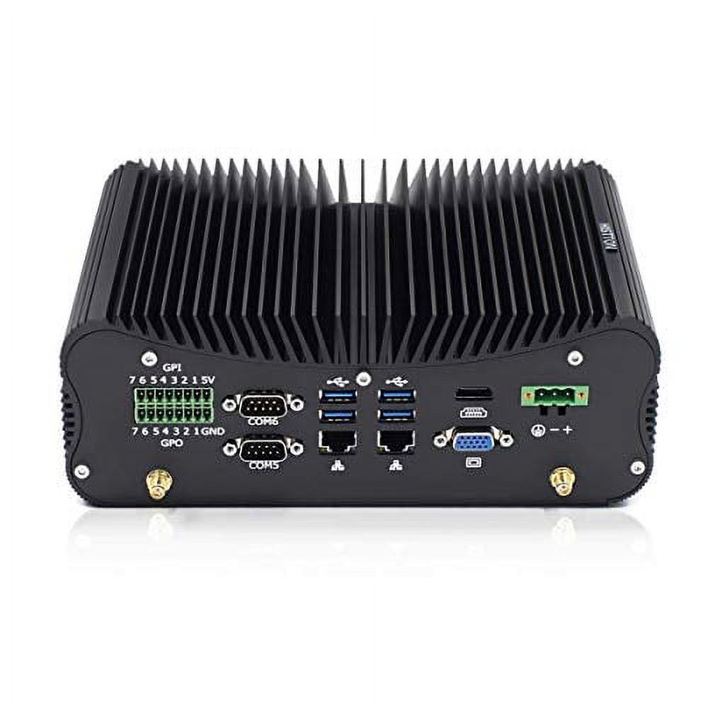 HISTTON Fanless Mini PC Industrial Mini Computer Windows 10 Pro, Intel Core i5-10210U DDR4 64GB ...