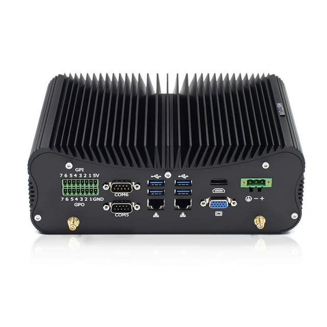HISTTON Fanless Mini PC Industrial Mini Computer Windows 10 Pro, Intel Core i7-8550U DDR4 8GB ...