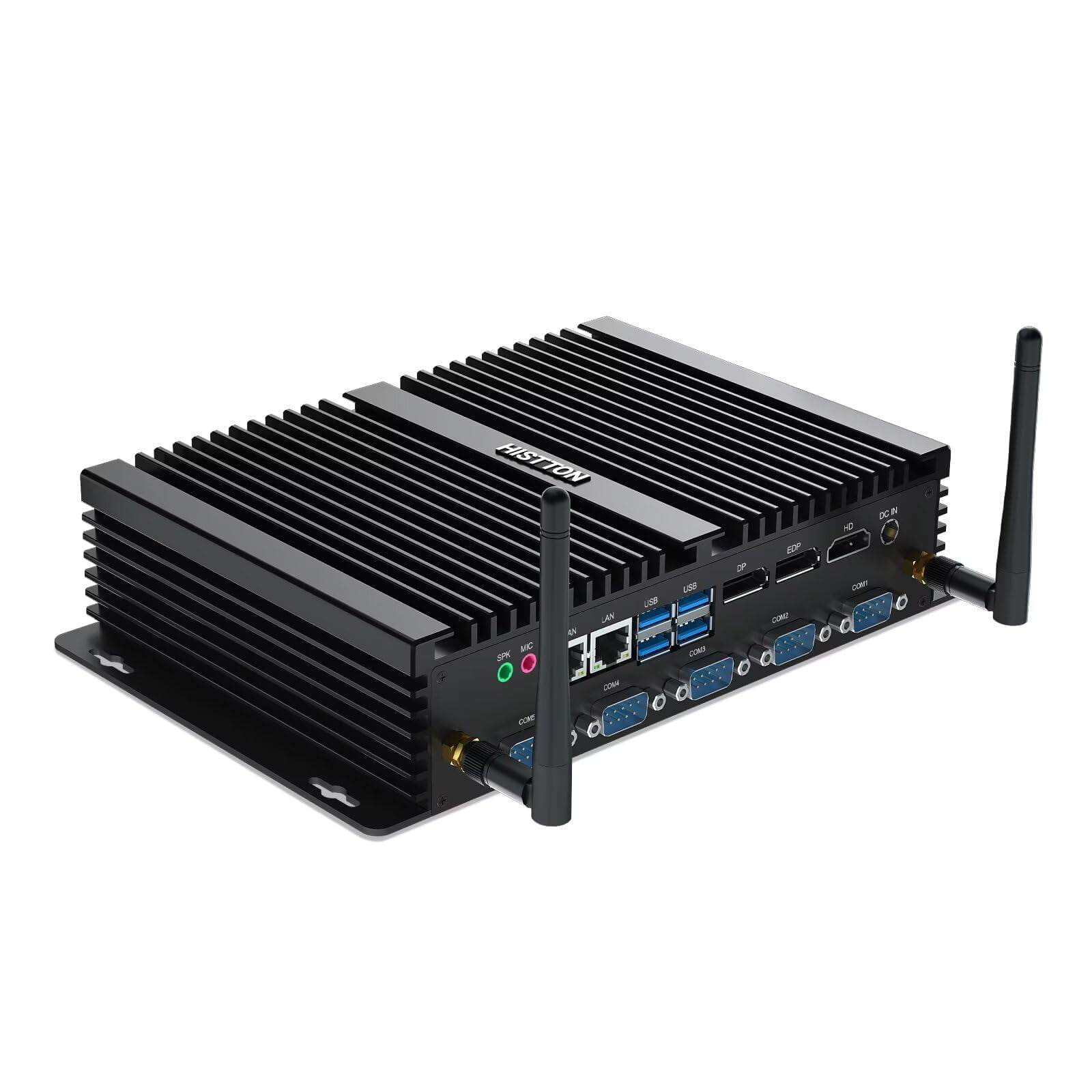 HISTTON Fanless Mini PC, Industrial PC Dual Core i7-8550U, 8GB RAM ...
