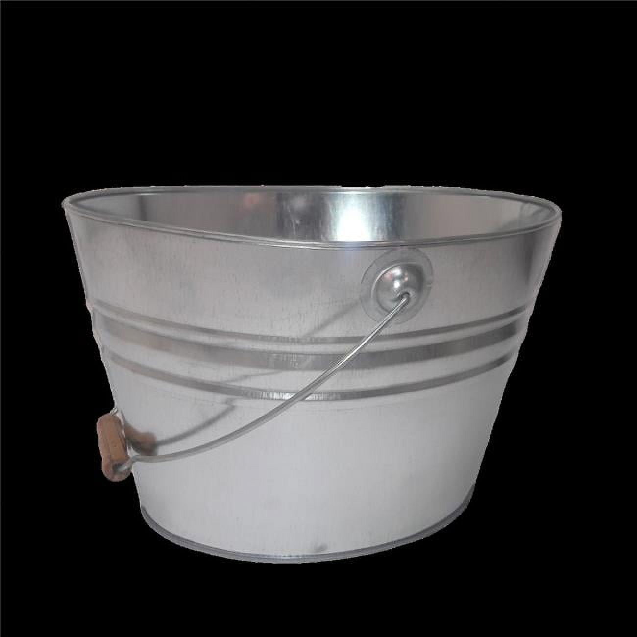 HIT Enameled Galvanized Steel Fun Pail-Bucket-Planter - Walmart.com
