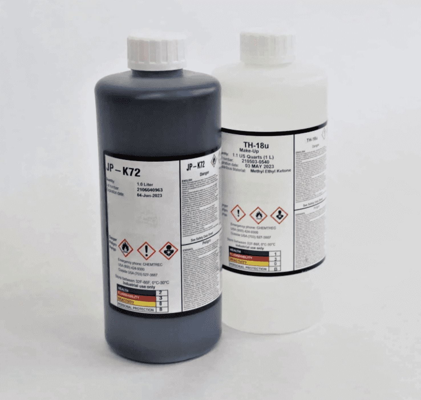 HIT INK JP-K72 Blue MEK General Purpose Ink for Continuous Inkjet ...
