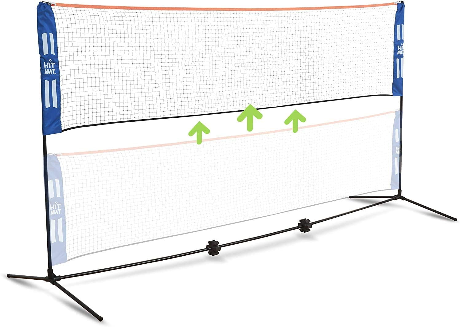 HIT MIT Adjustable Height Portable Badminton Net Set - Competition ...