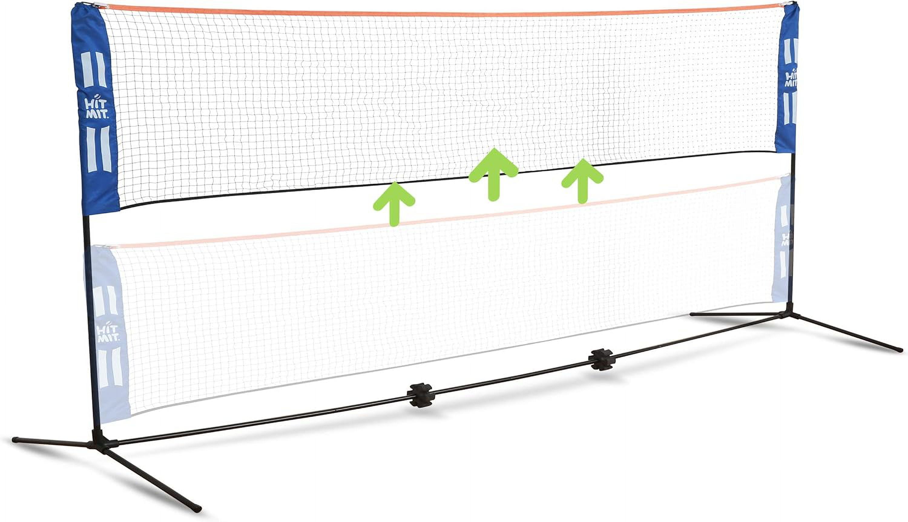HIT MIT Adjustable Height Portable Badminton Net Set - Competition ...