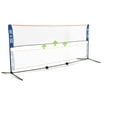 HIT MIT Adjustable Height Portable Badminton Net Set - Multi Sport Indoor or Outdoor Net for ...