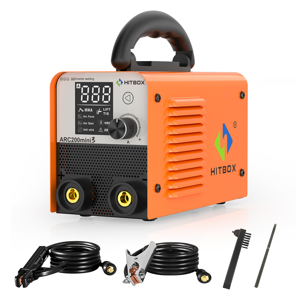 HITBOX ARC-200 2 in 1 MMA LIFT TIG Welding Machine Ultra Mini Solder ...
