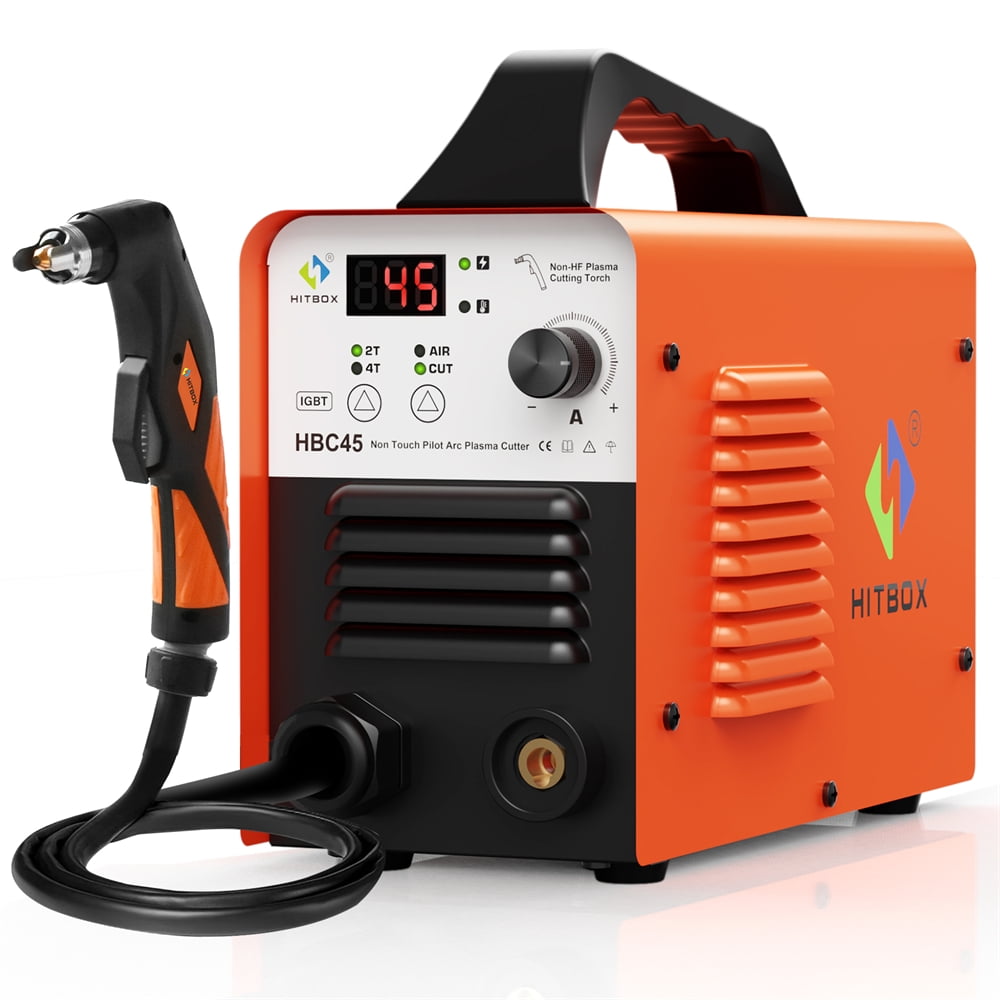 HITBOX HBC45 Air Plasma Cutter Non Touch Pilot ARC Non-HF Plasma ...