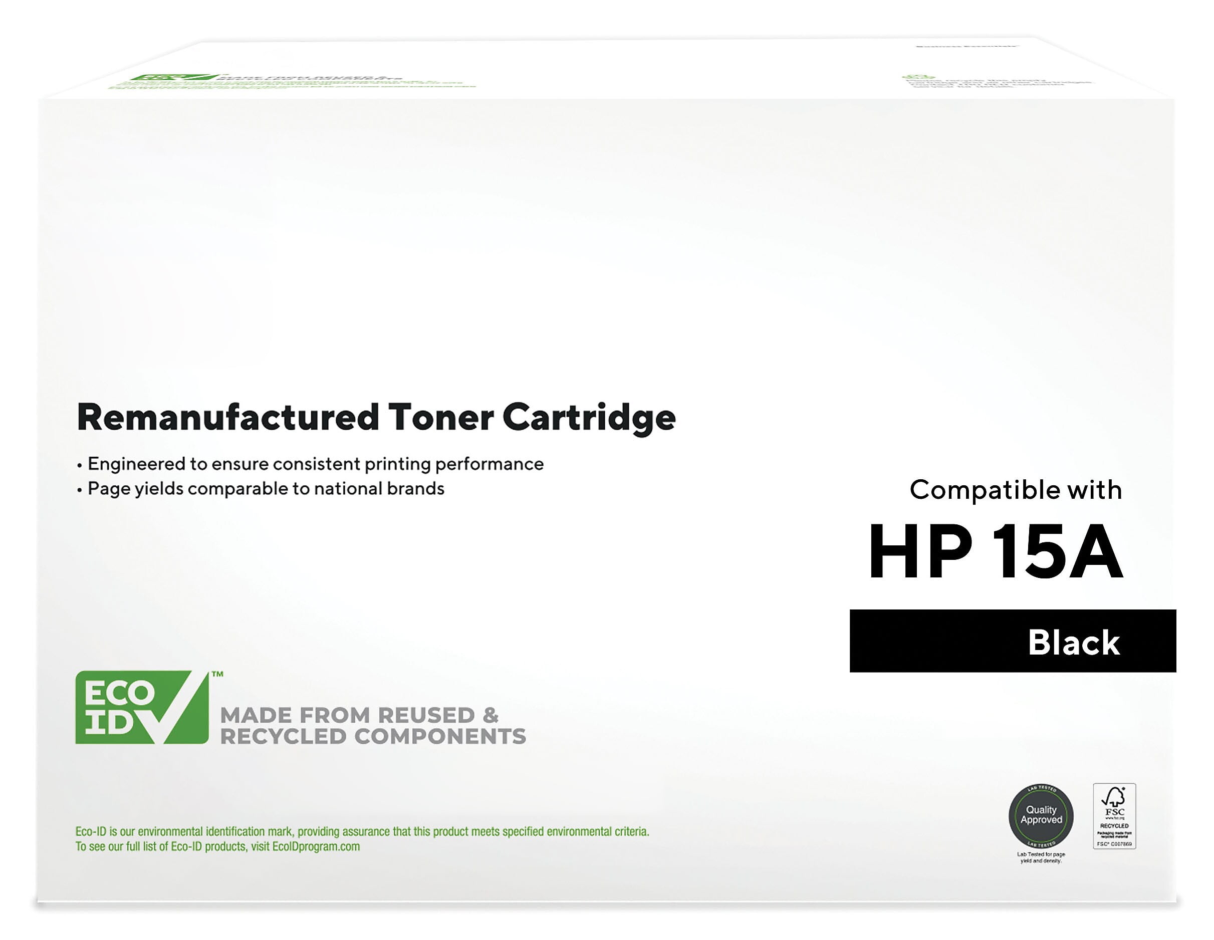 HITOUCH BUSINESS SERVICES Reman Black Standard Yield Toner Cartridge ...